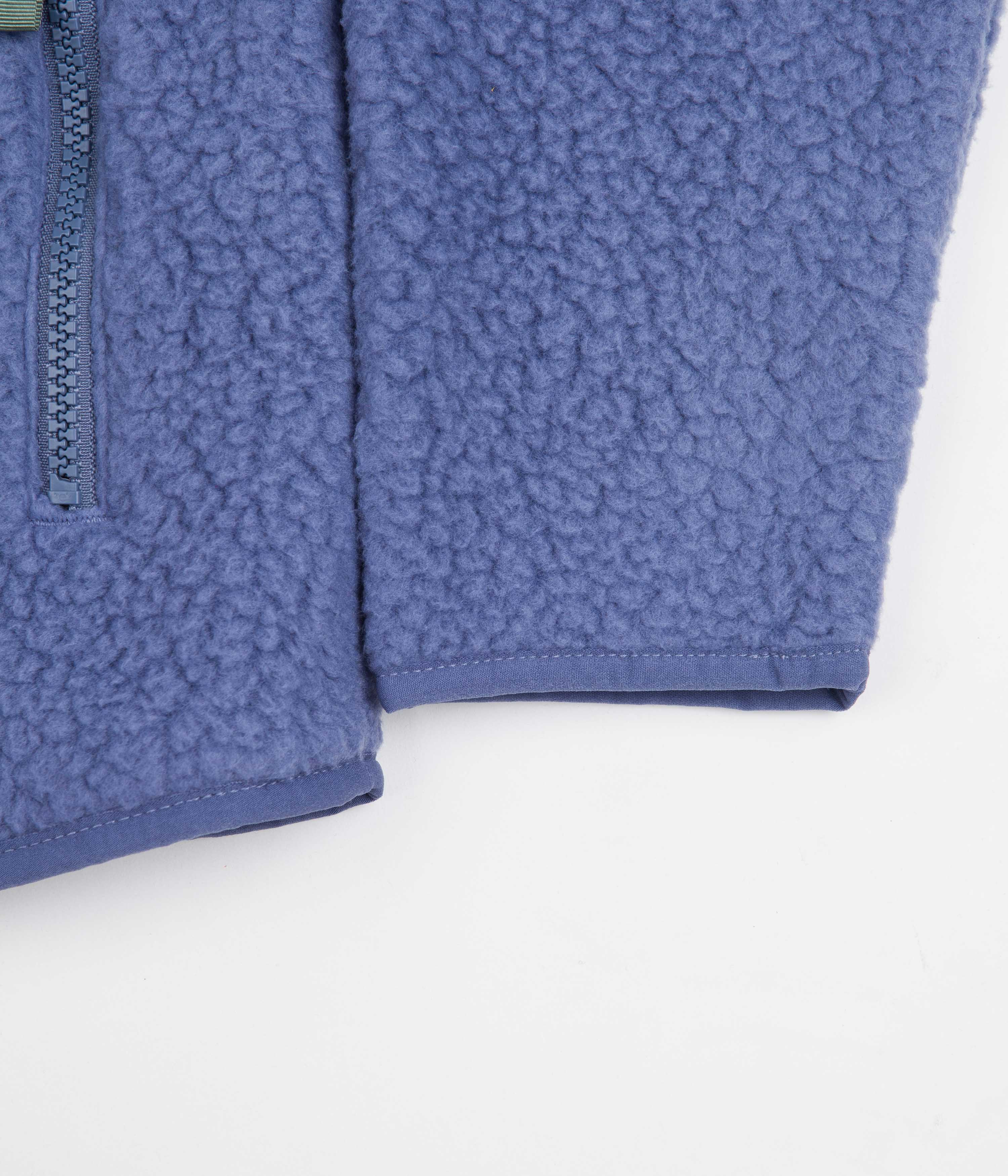 Patagonia Womens Retro Pile Hooded Fleece - Current Blue | Flatspot