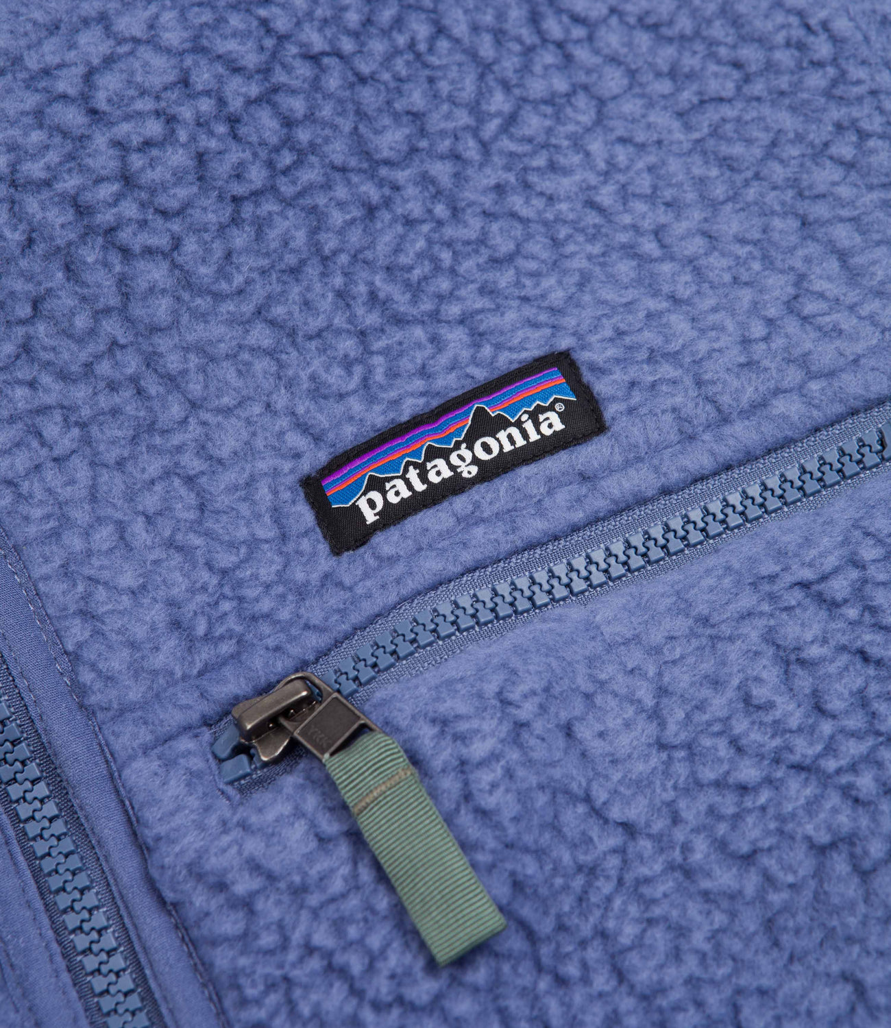 Patagonia Womens Retro Pile Hooded Fleece - Current Blue | Flatspot