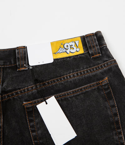 Polar 93 Denim Jeans - Black | Flatspot