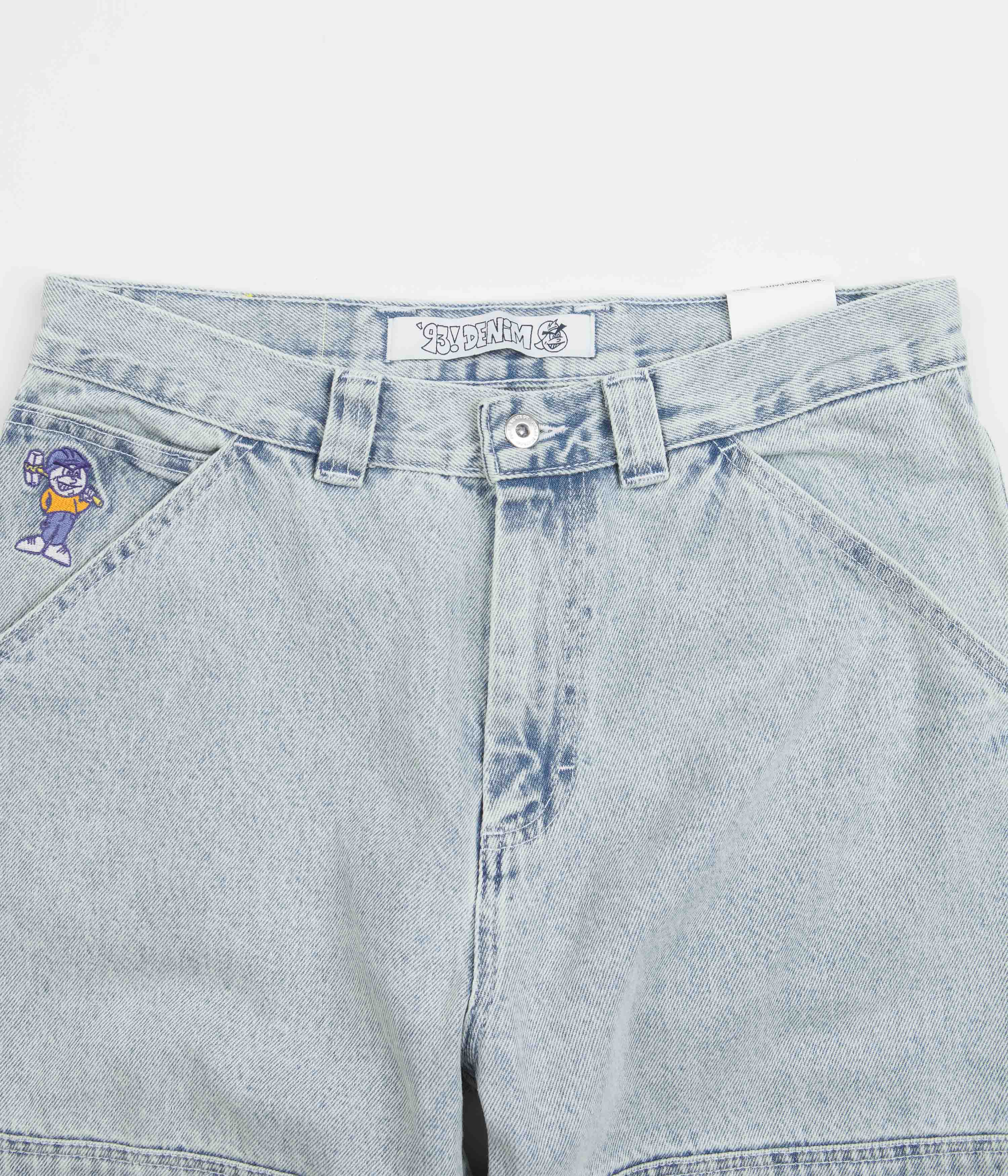 Polar 93 Work Pants - Ice Blue | Flatspot