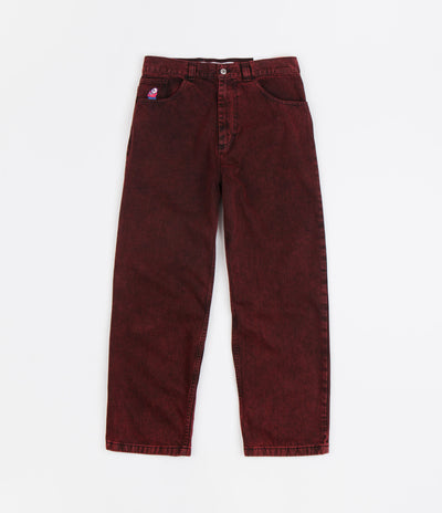 Polar Big Boy Jeans - Red Black | Flatspot
