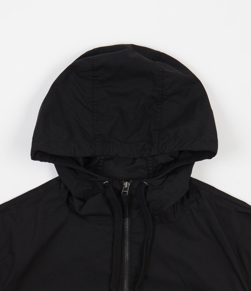 Polar Cotton Anorak - Black | Flatspot