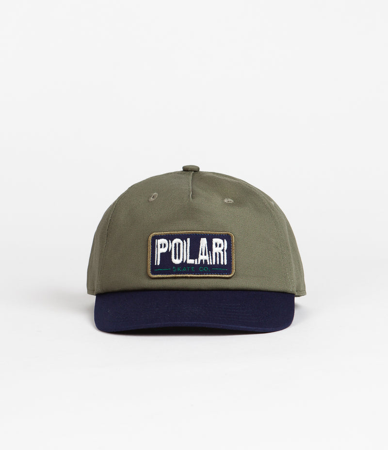 Polar Earthquake Patch Cap - Uniform Green | Flatspot