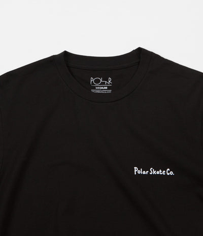 Polar Three Faces Long Sleeve T-Shirt - Black | Flatspot