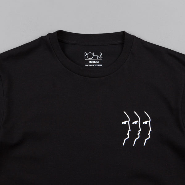 Polar Three Faces T-Shirt - Black | Flatspot