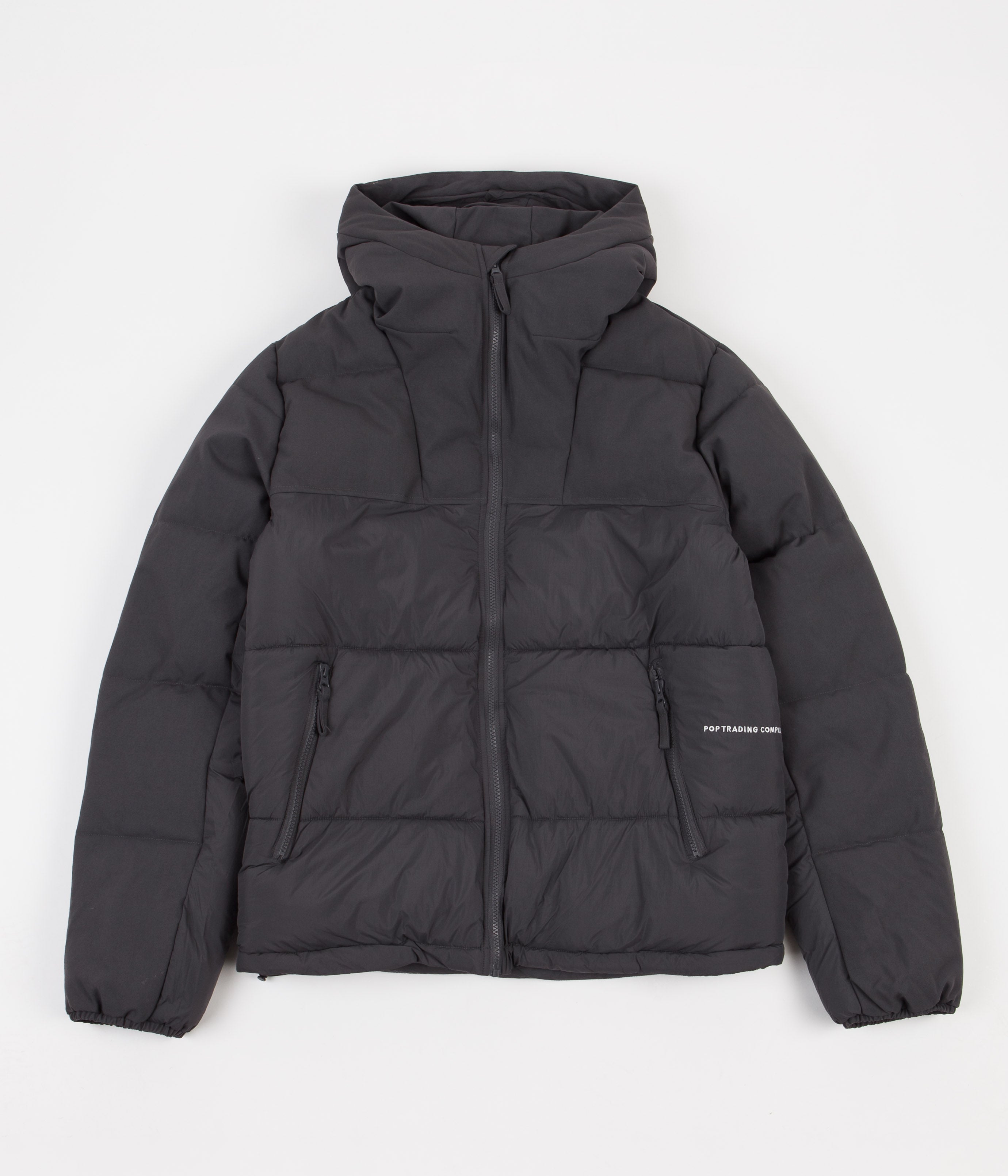 Pop Trading Company Alex Padded Jacket - Charcoal | Flatspot