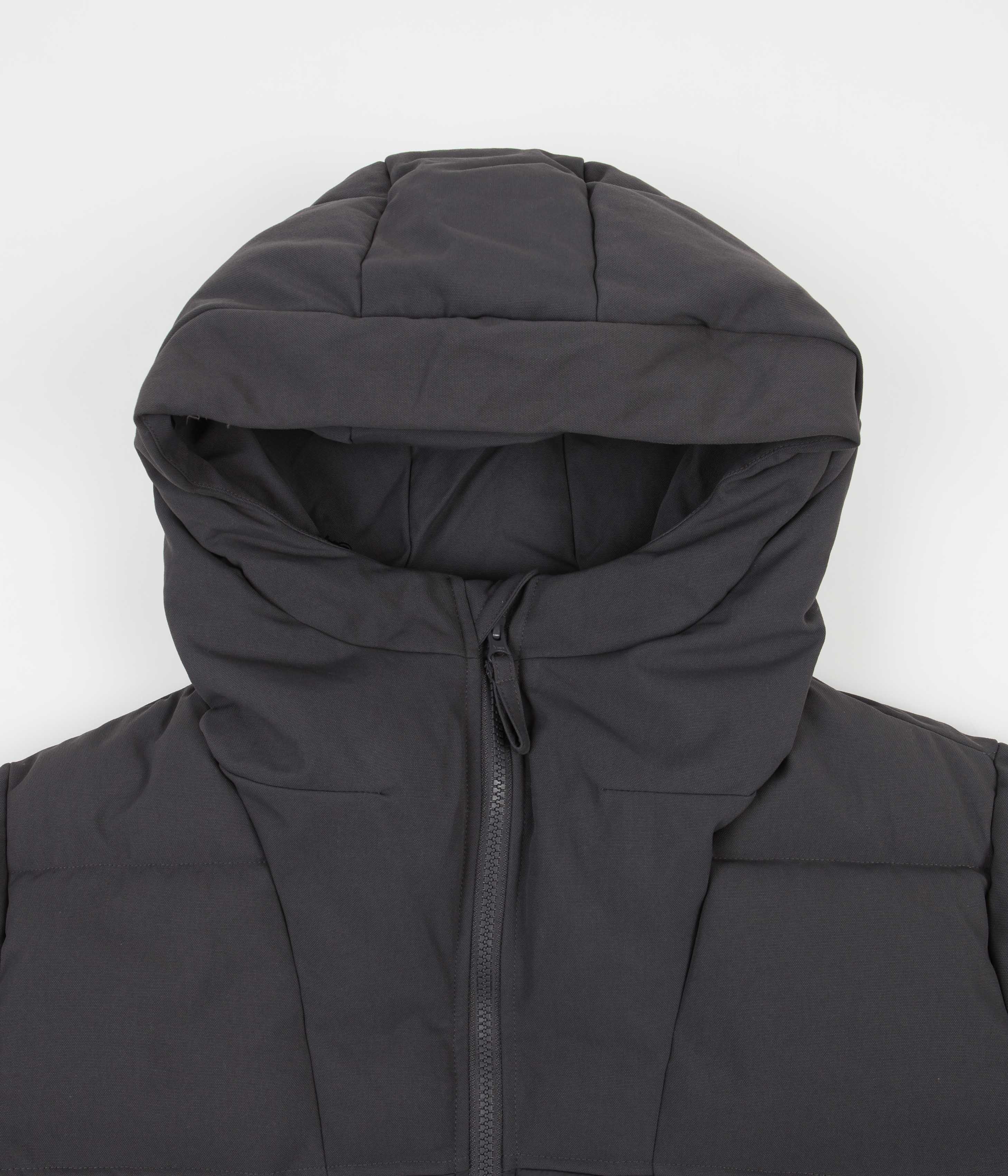 Pop Trading Company Alex Padded Jacket - Charcoal | Flatspot