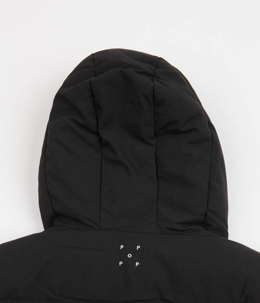Pop Trading Company Alex Puffer Jacket - Black | Flatspot