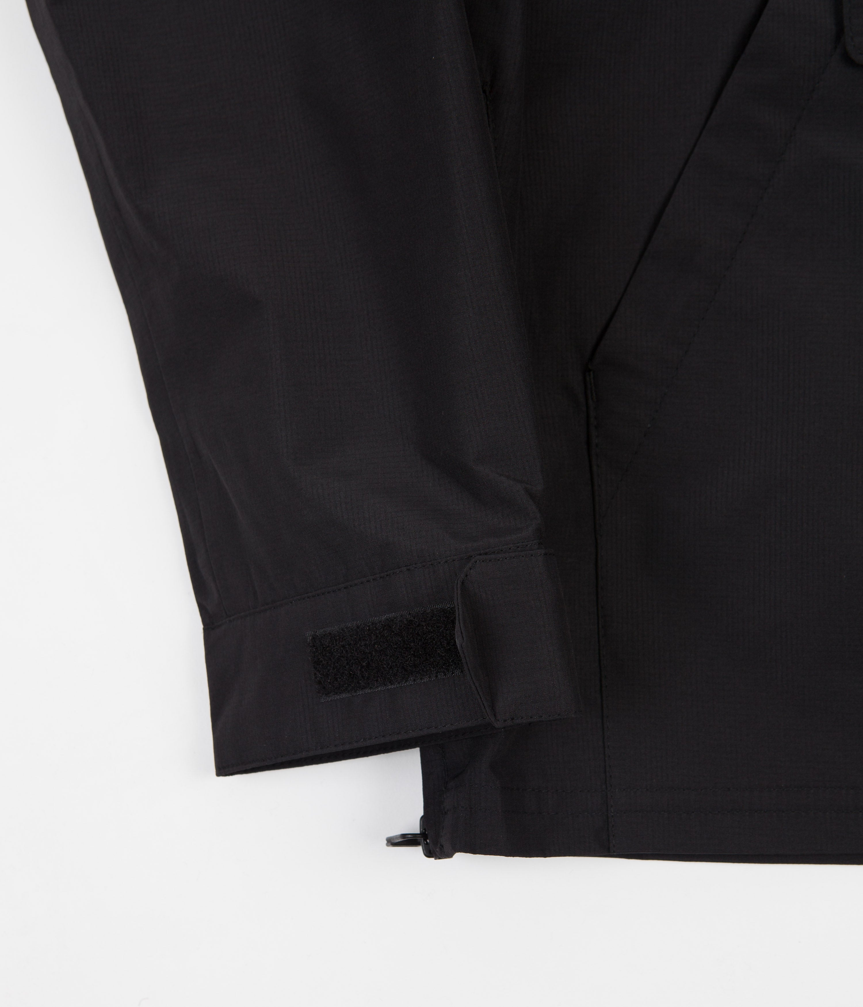 Pop Trading Company DRS Halfzip Tech Jacket - Black | Flatspot