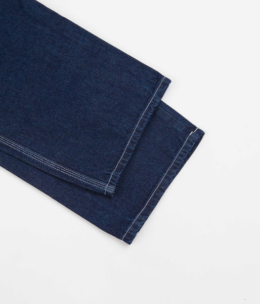 Pop Trading Company Phatigue Farm Pants - Rinsed Denim | Flatspot