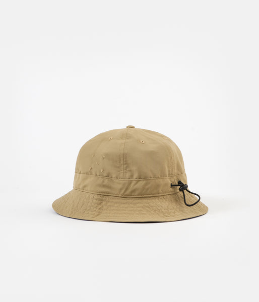 Pop Trading Company Reversible Bell Hat - Khaki / Navy | Flatspot