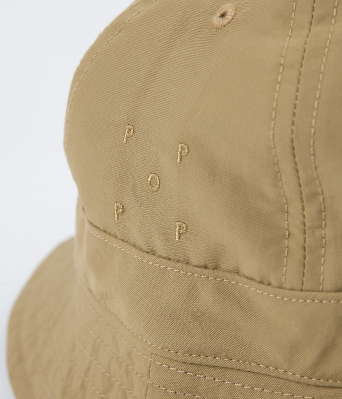 Pop Trading Company Reversible Bell Hat - Khaki / Navy | Flatspot