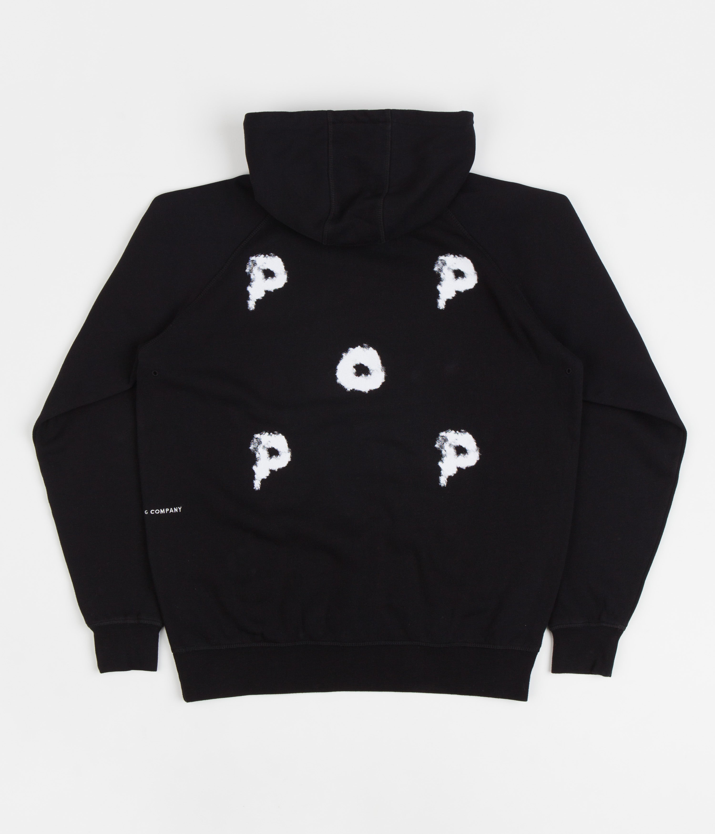Pop Trading Company Smoke Hoodie - Black | Flatspot