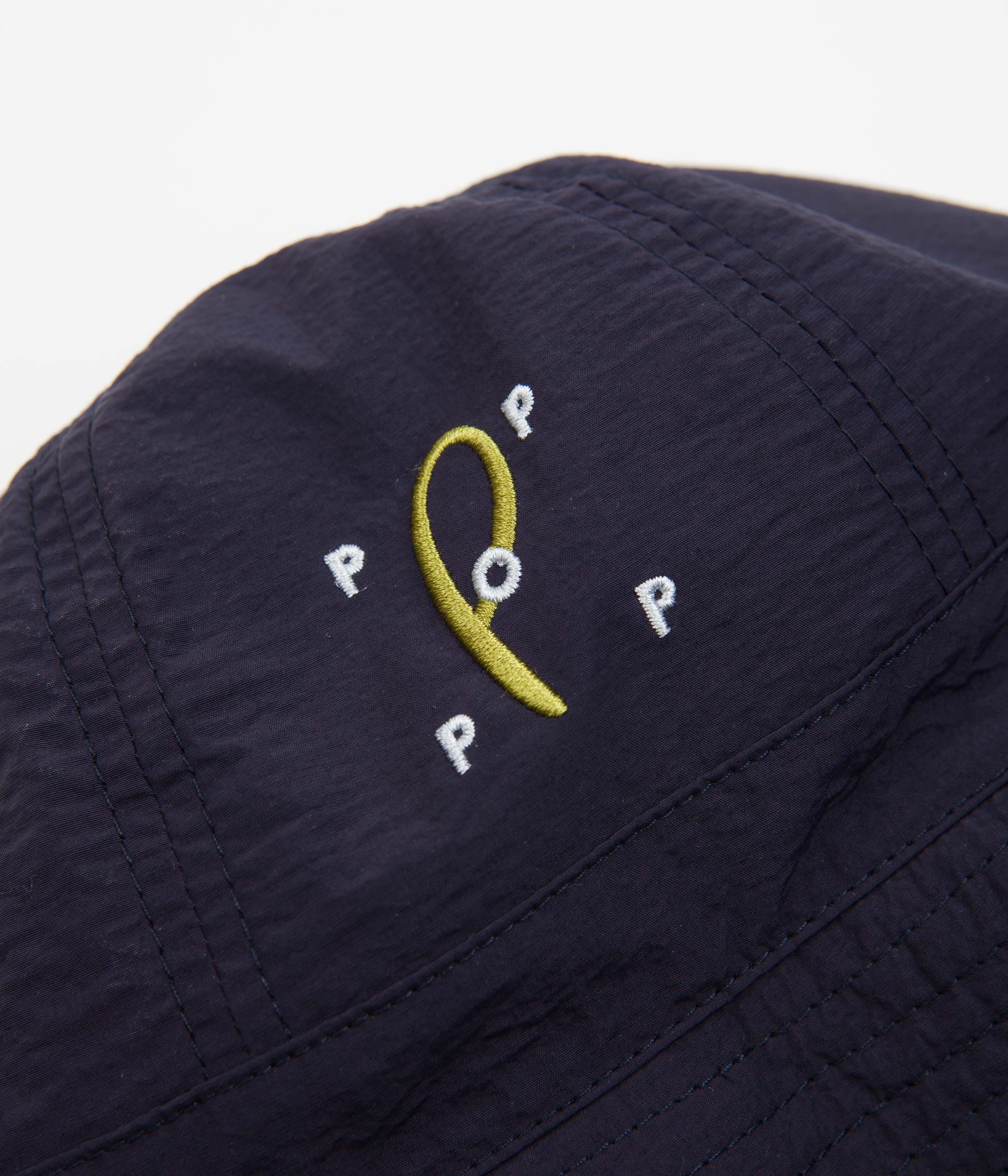 Pop Trading Company x Paul Smith Reversible Bucket Hat - Navy | Flatspot