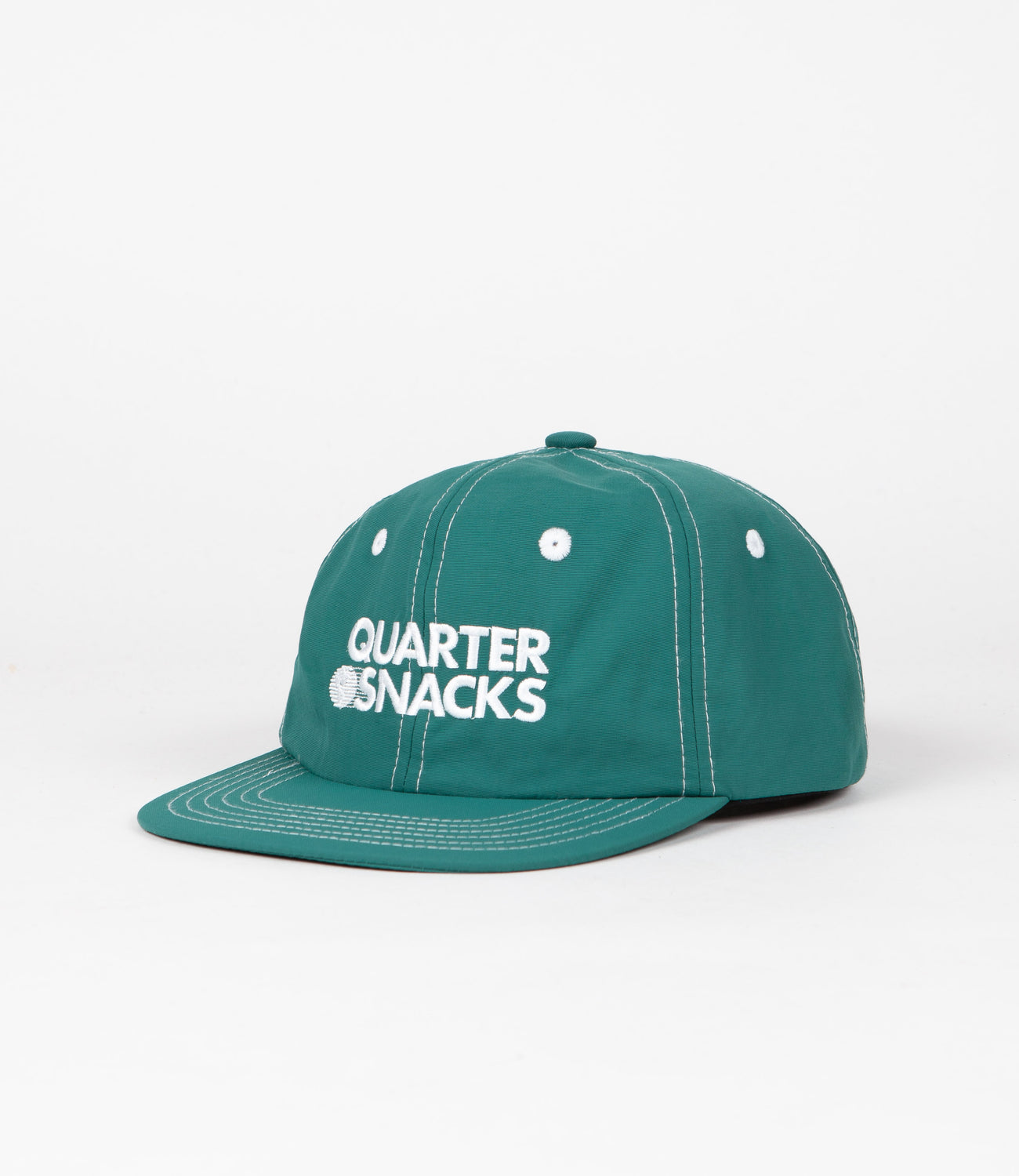 Quartersnacks Nylon Journalist Cap - Teal | flatspot