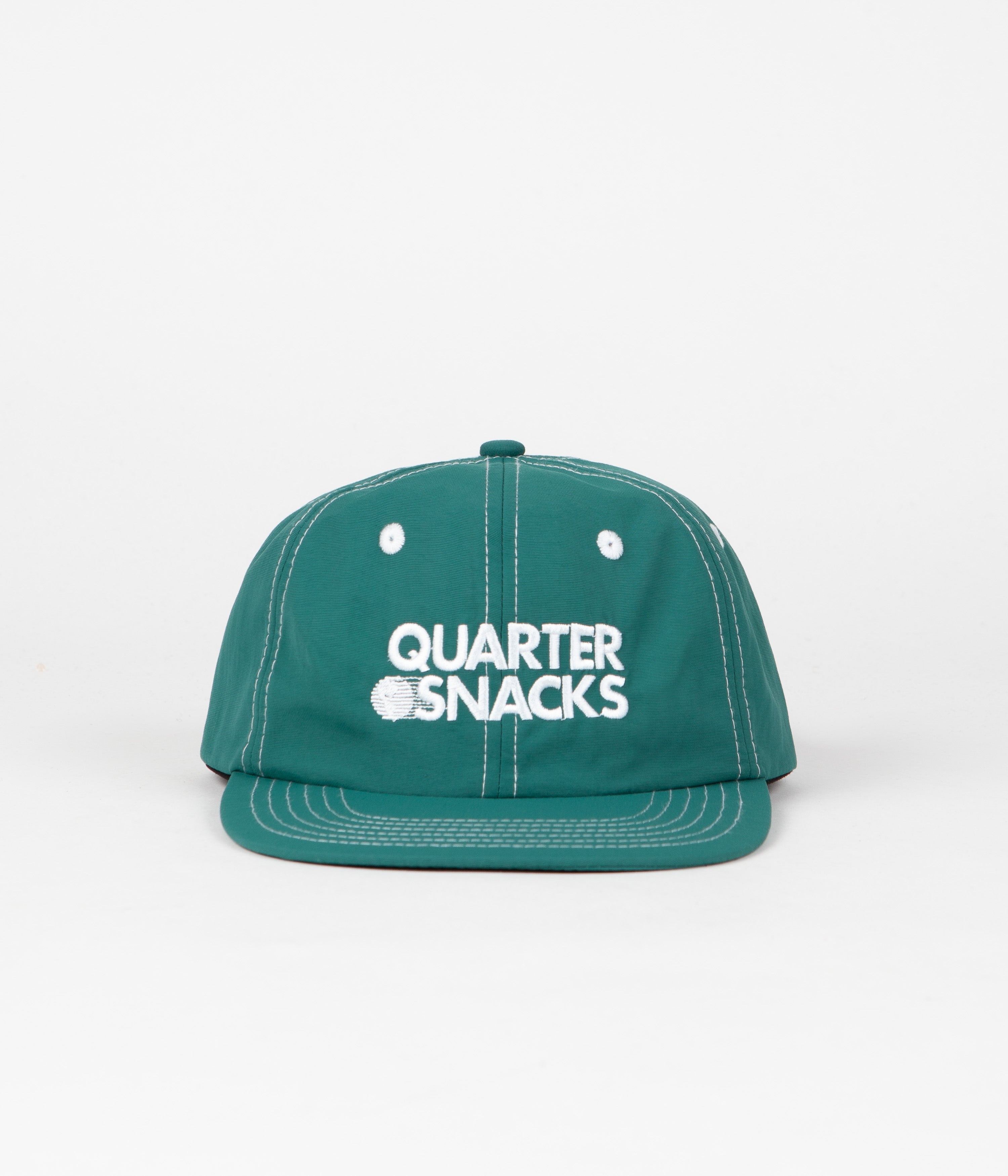 Quartersnacks Nylon Journalist Cap - Teal | flatspot