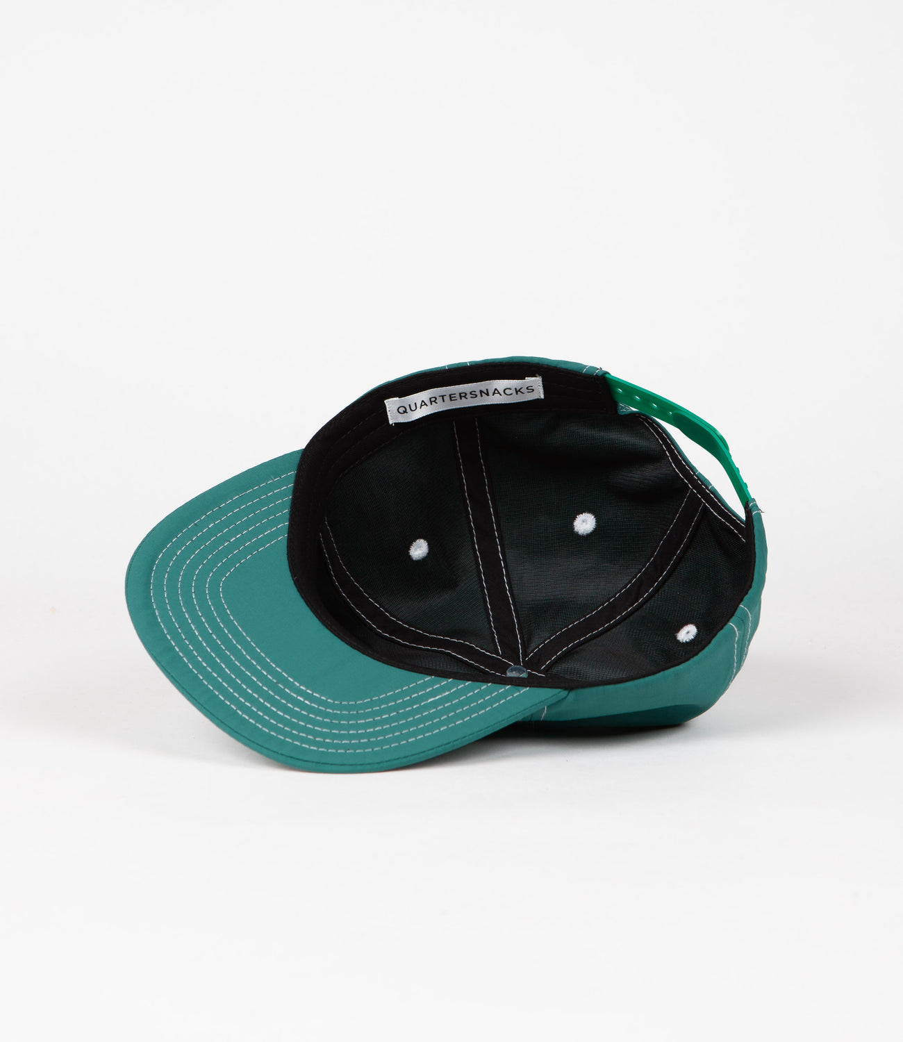 Quartersnacks Nylon Journalist Cap - Teal | flatspot