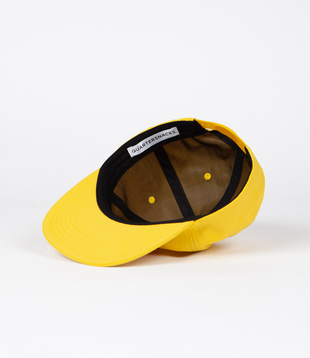 Quartersnacks Nylon Journalist Cap - Yellow | Flatspot