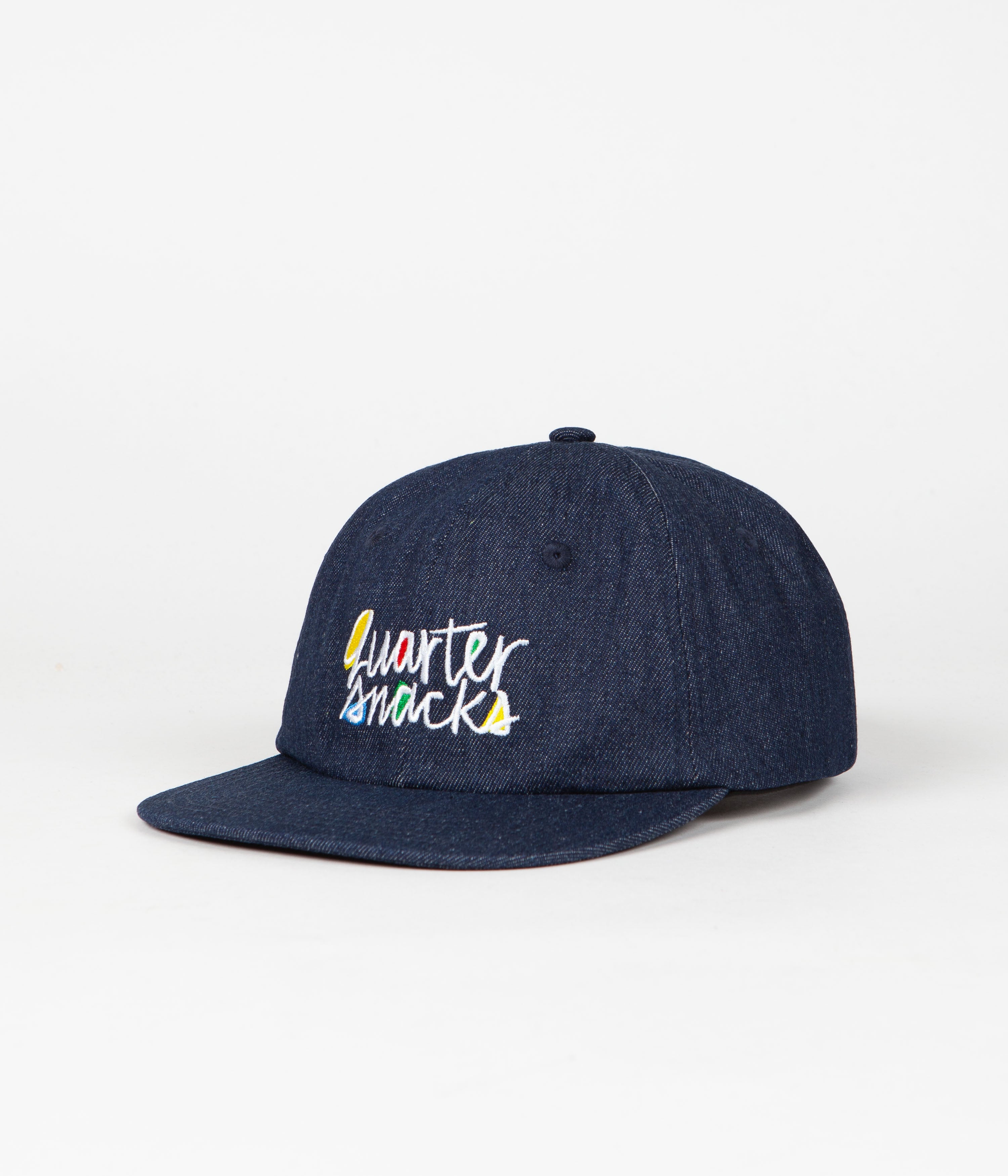 Quartersnacks Pop Art Cap - Dark Denim | Flatspot