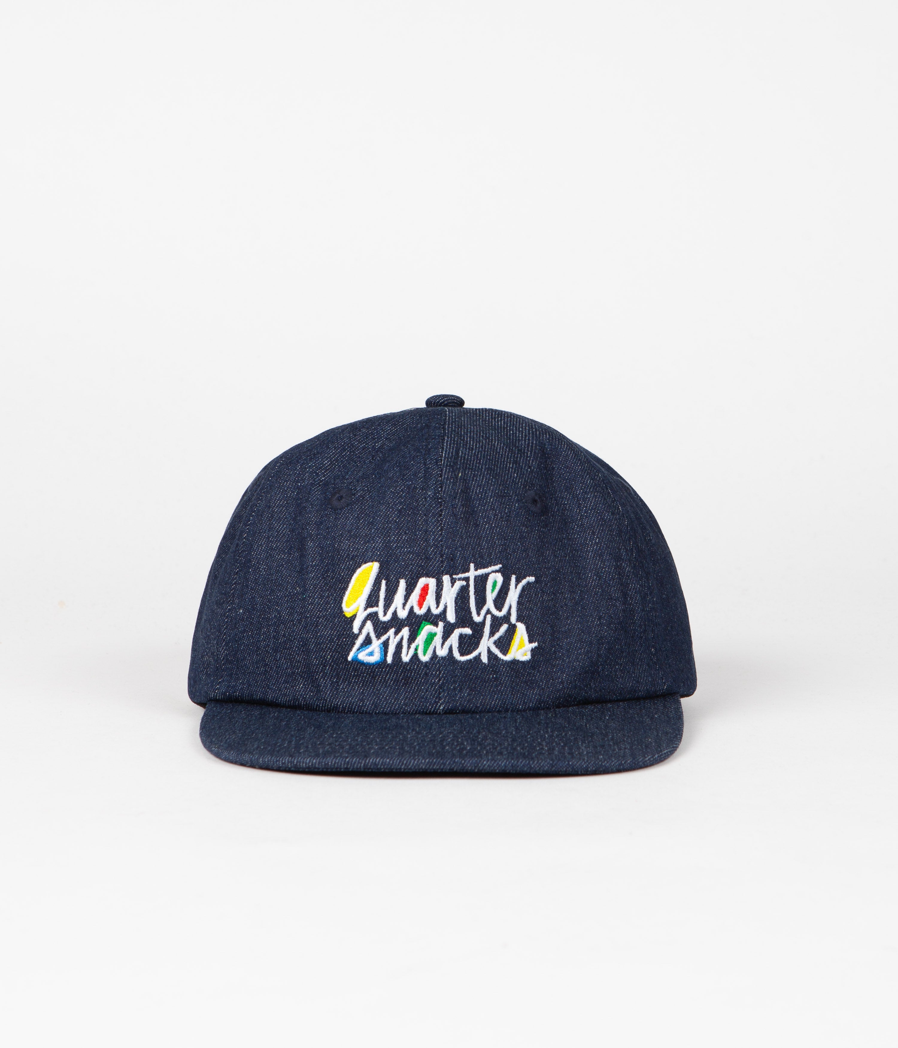 Quartersnacks Pop Art Cap - Dark Denim | Flatspot