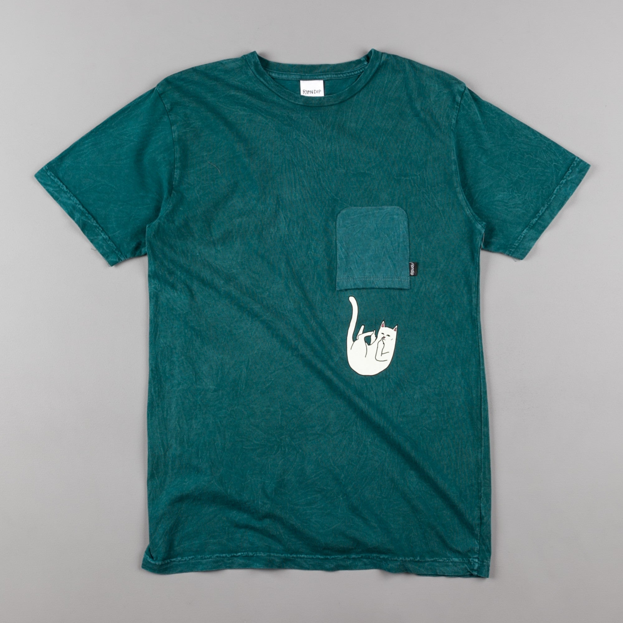 Rip N Dip Falling For Nermal Pocket T-Shirt - Deep Sea Mineral Wash ...