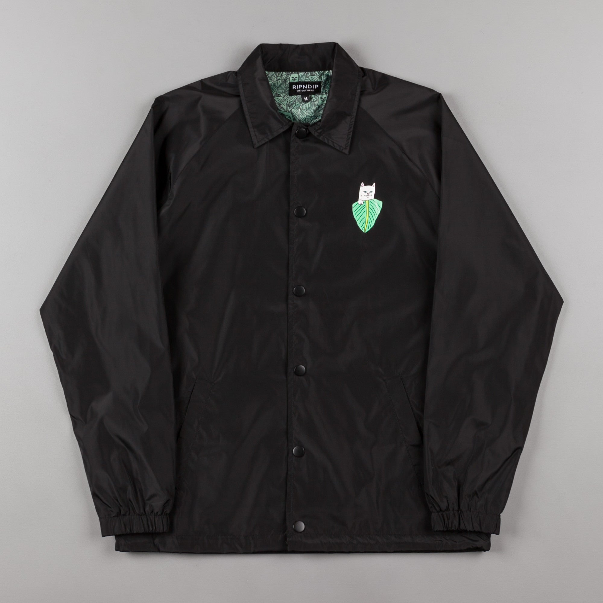 Rip N Dip Frida Nermal Coach Jacket - Black | Flatspot