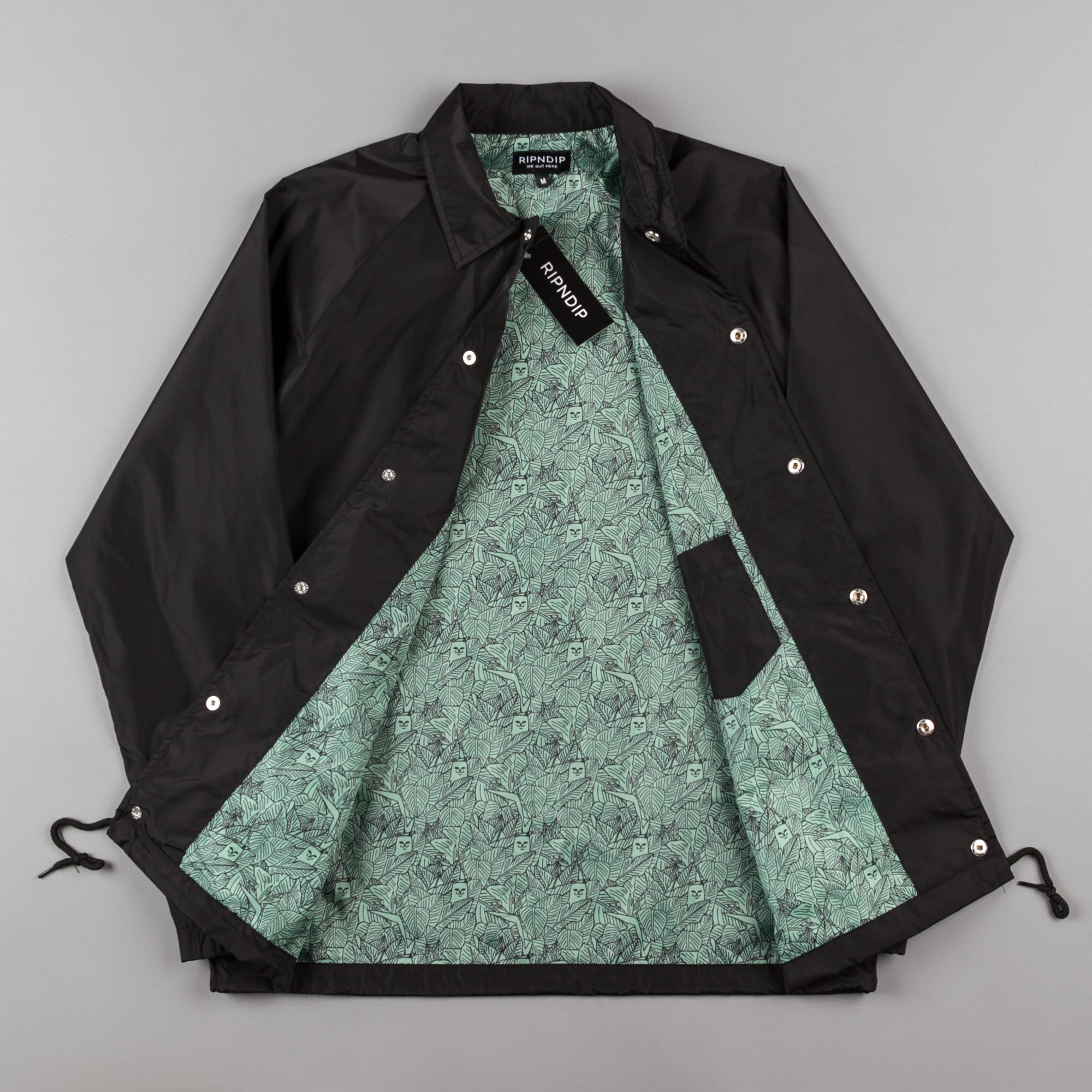 Rip N Dip Frida Nermal Coach Jacket - Black | Flatspot