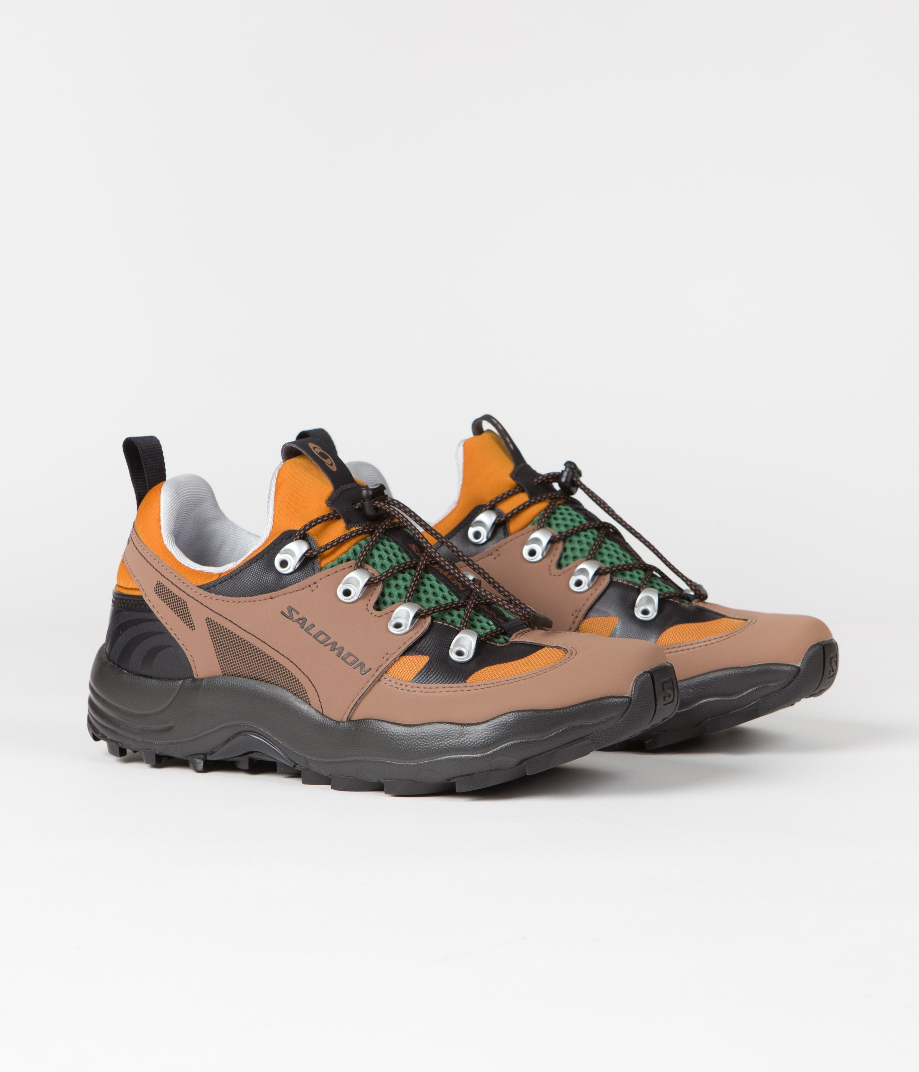 Salomon Raid Wind 75th Anniversary Shoes - Golden Oak / Acorn / Black ...