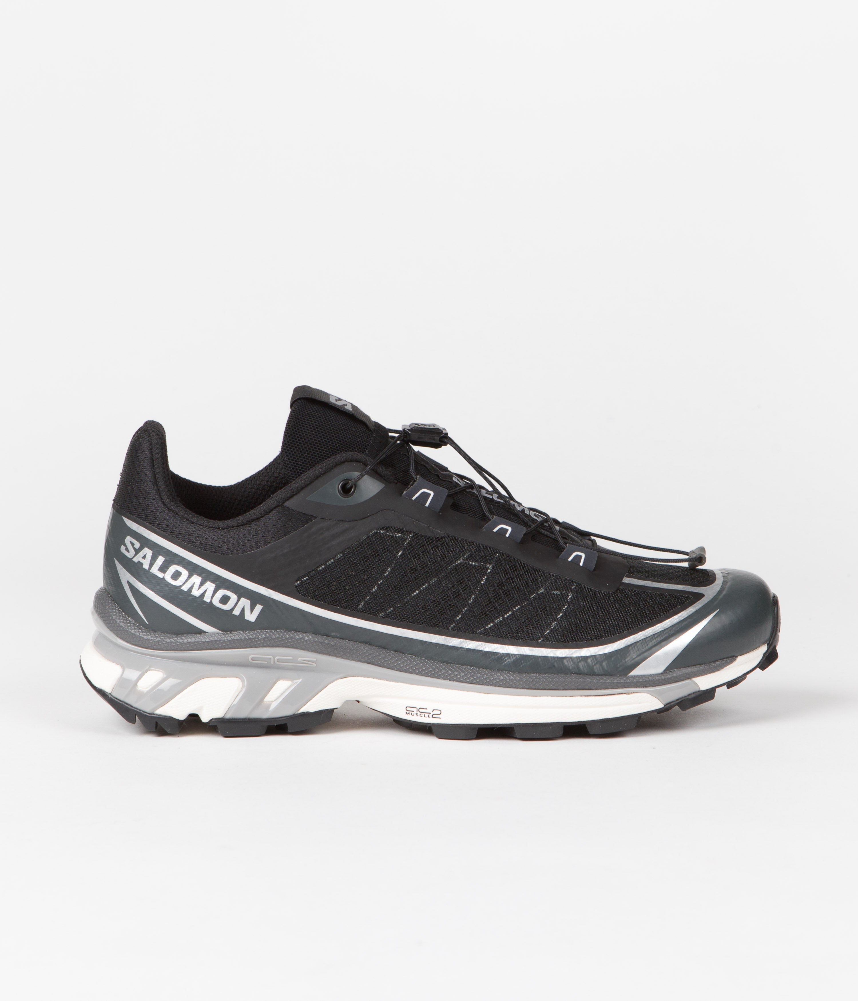 Salomon XT-6 FT Shoes - Black / Ebony / Silver Metallic X | Flatspot