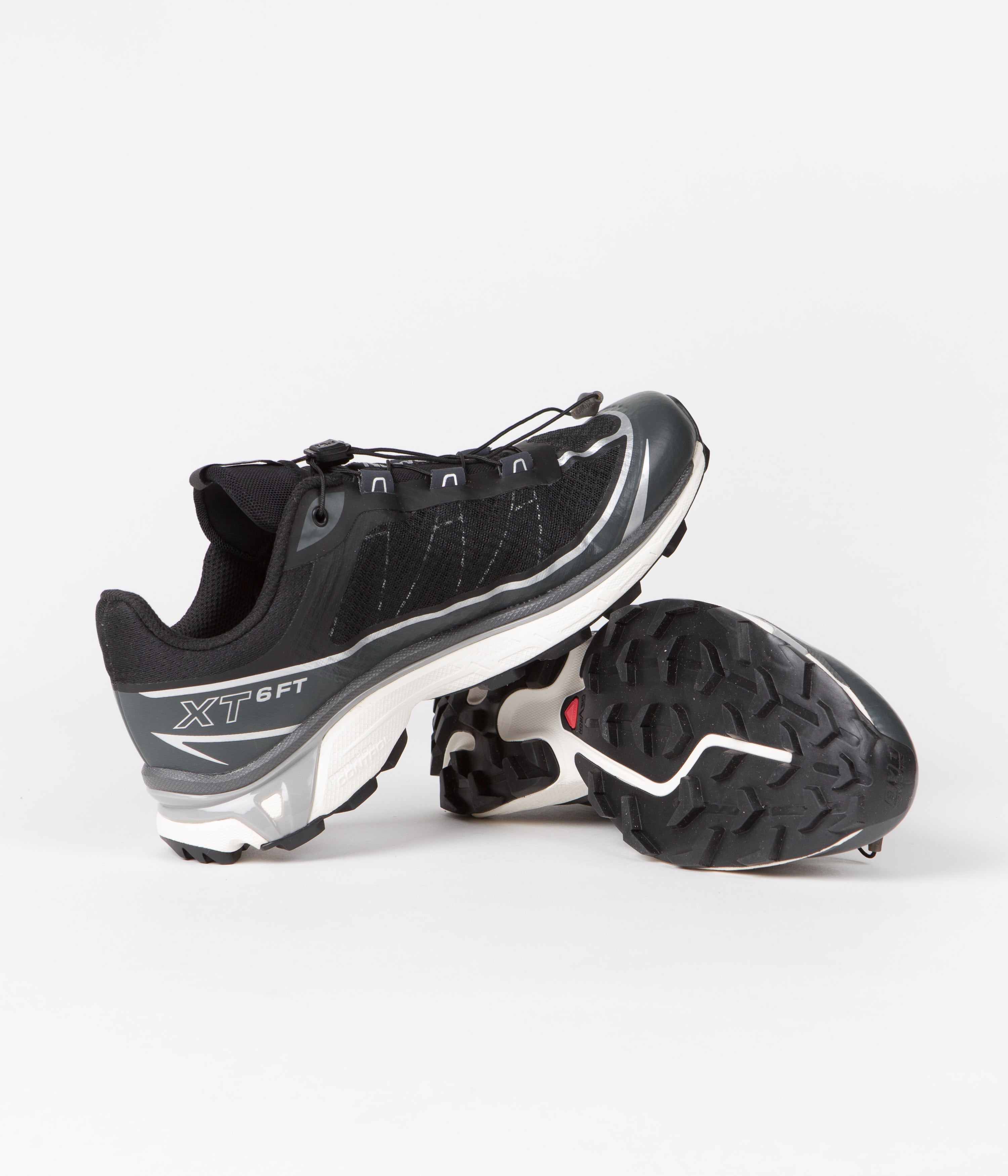 Salomon XT-6 FT Shoes - Black / Ebony / Silver Metallic X | Flatspot