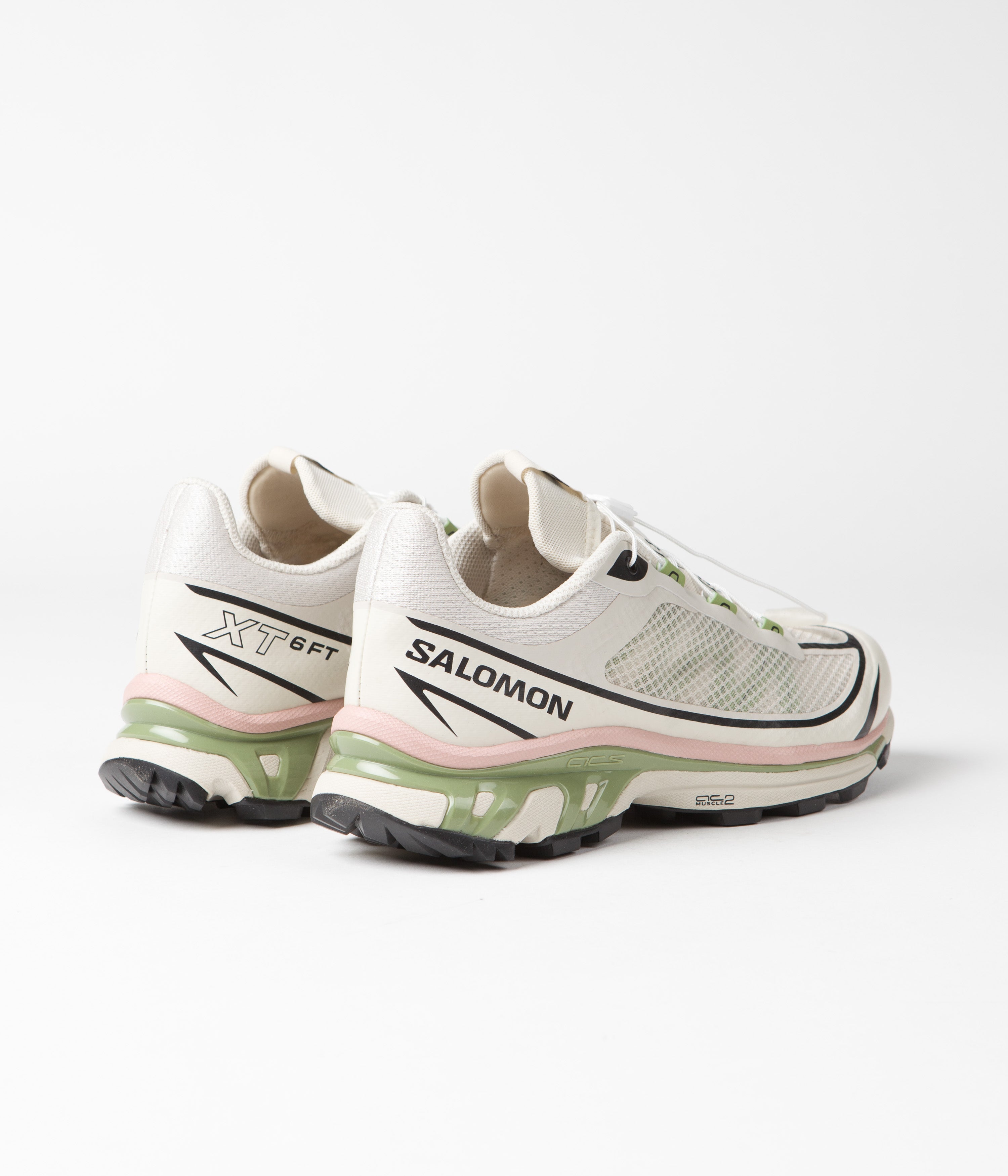 Salomon XT-6 FT Shoes - Rainy Day / Epsom / Peach Beige | Flatspot