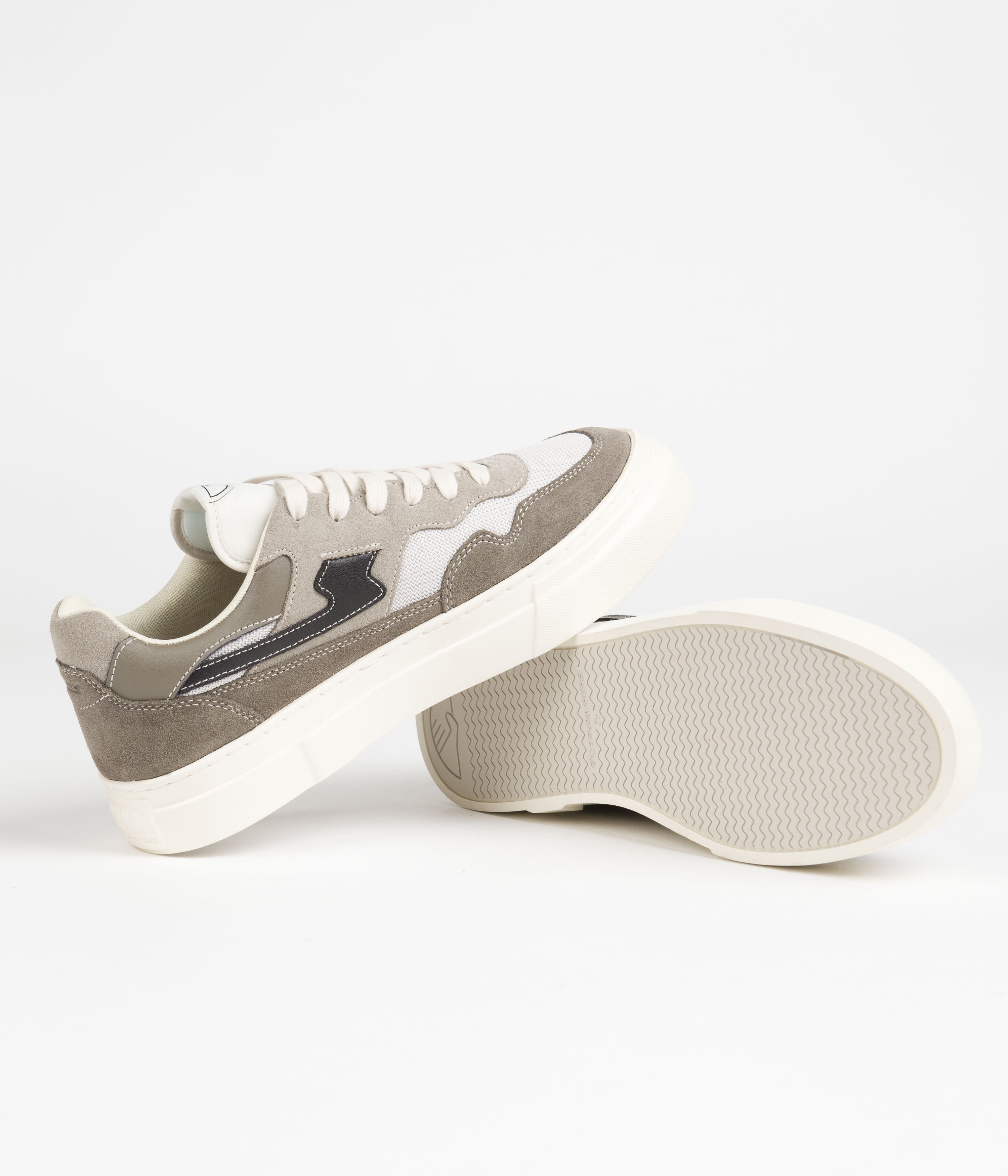 Stepney Workers Club Pearl S-Strike Suede Shoes - Smoke | Flatspot