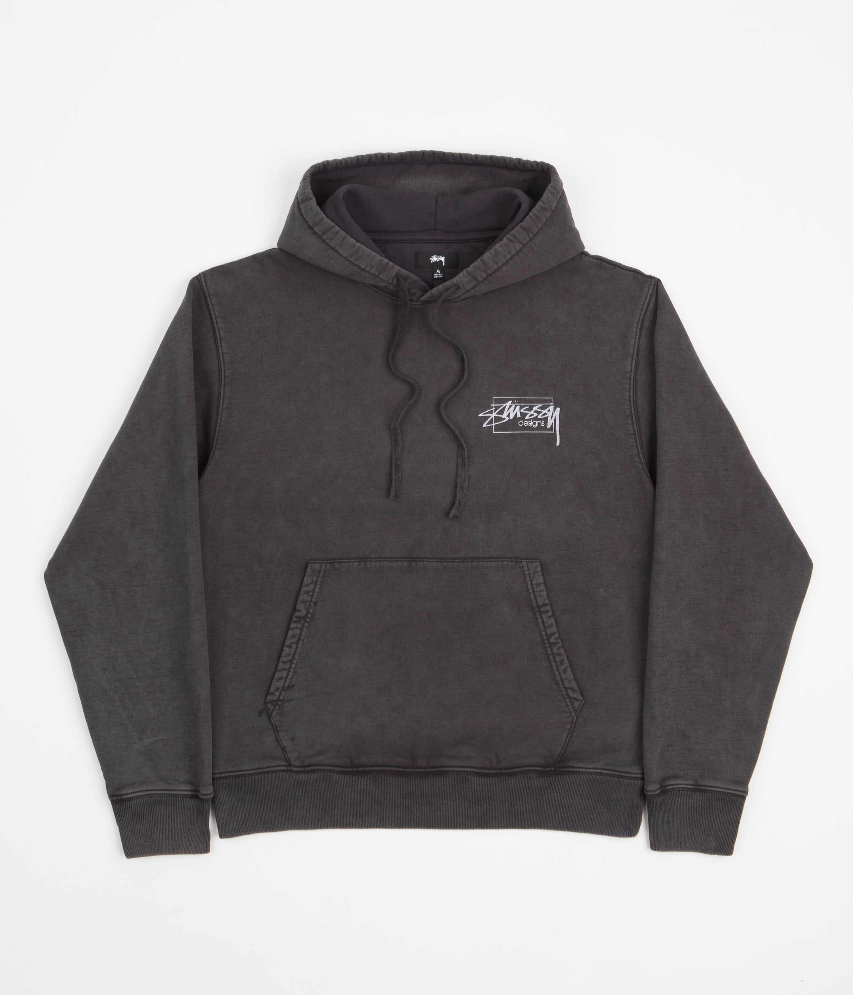 Stussy Dyed Stussy Designs Hoodie - Black | Flatspot