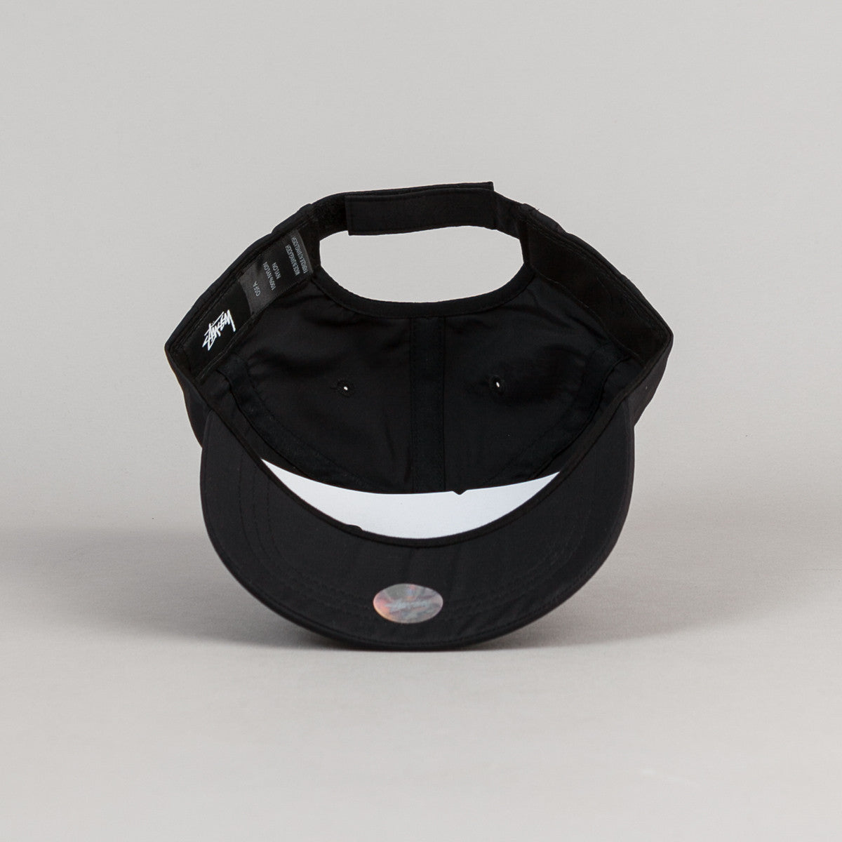 Stussy Nylon Reflective Cap - Black | Flatspot