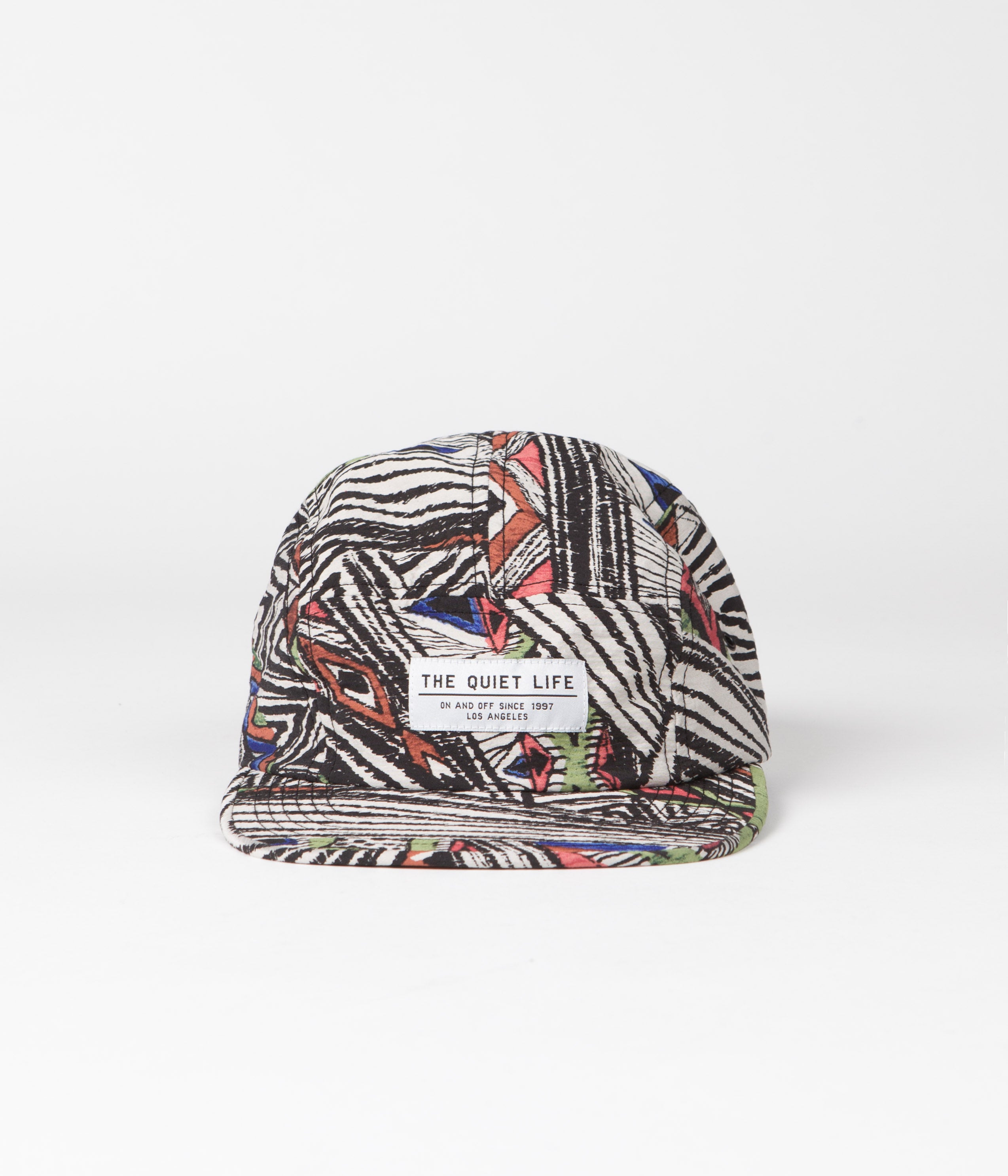 The Quiet Life Motley 5 Panel Camper Cap - Multi | Flatspot