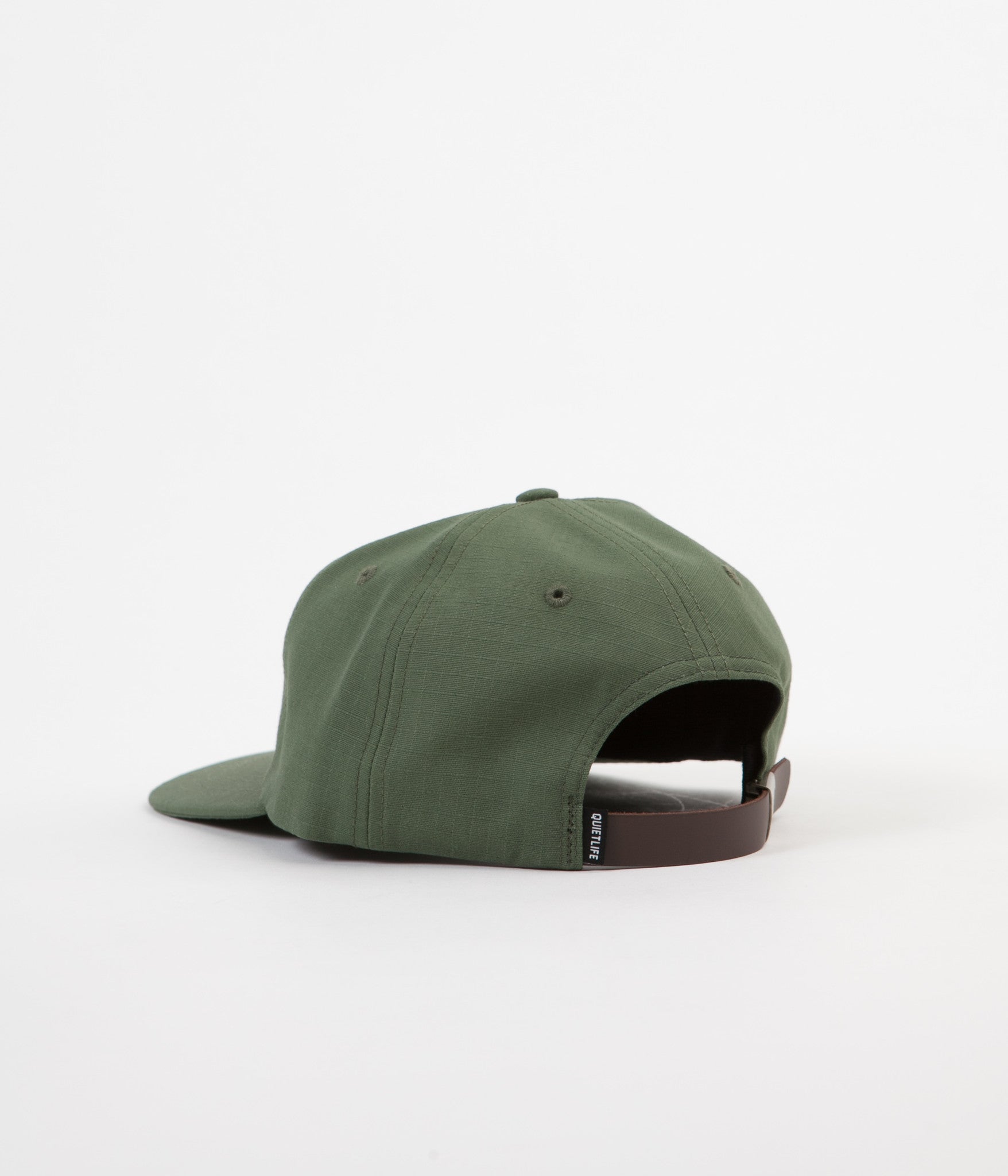 The Quiet Life Ripstop Shhh Polo Cap - Army | Flatspot