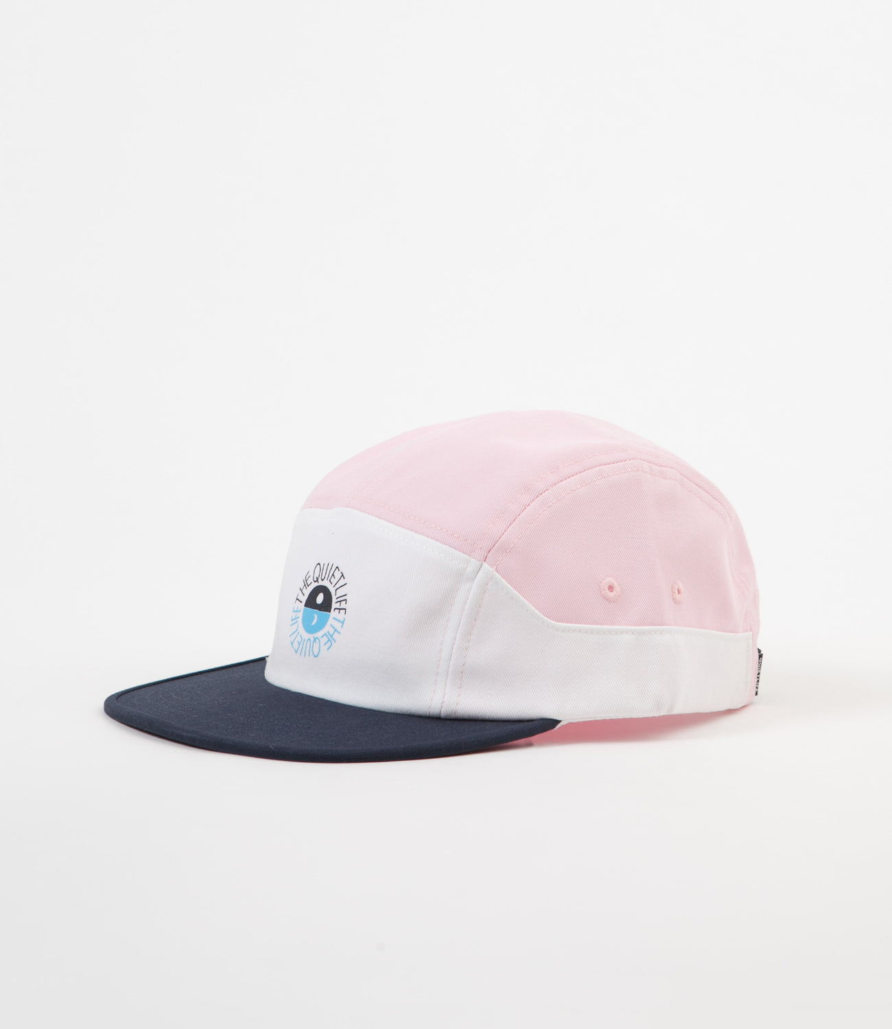 The Quiet Life Solar 7 Panel Cap - Pink / White / Navy | Flatspot