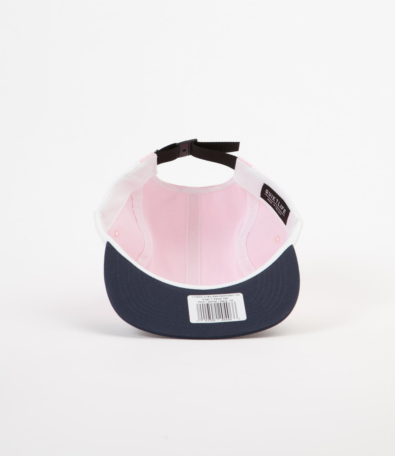 The Quiet Life Solar 7 Panel Cap - Pink / White / Navy | Flatspot
