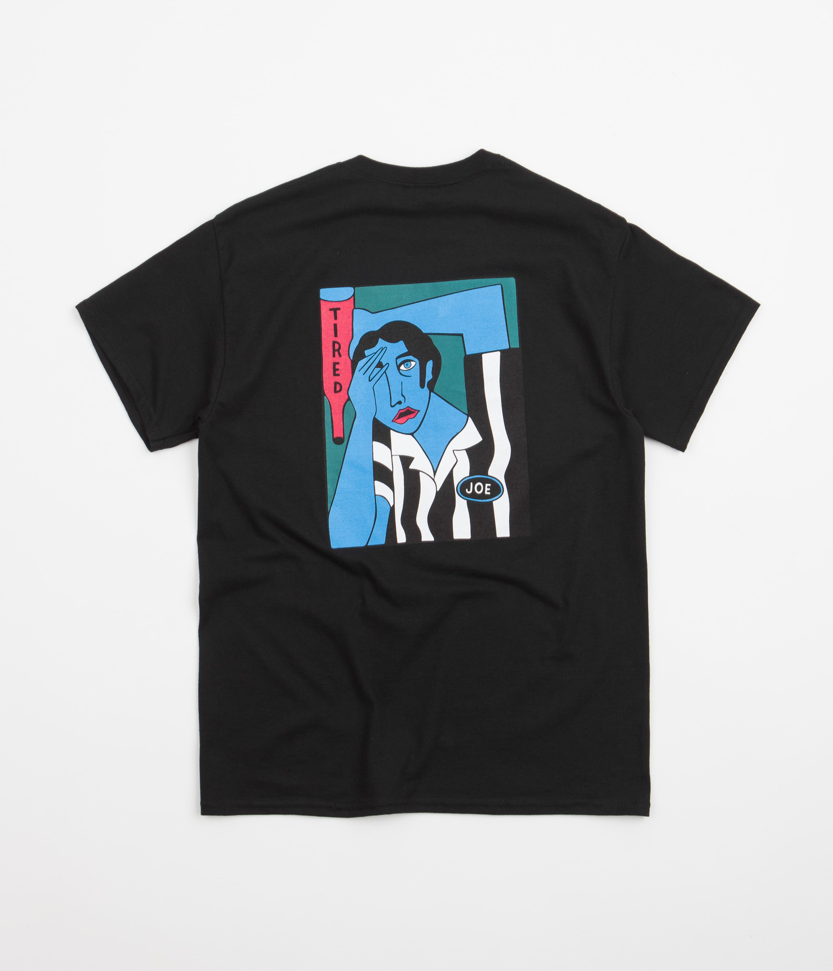 Tired Sad Referees T-Shirt - Black | Flatspot