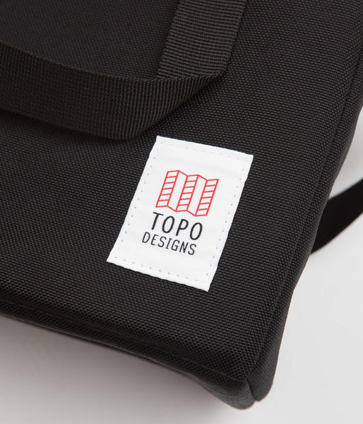 Topo Designs Camera Cube - Black / Black | Flatspot