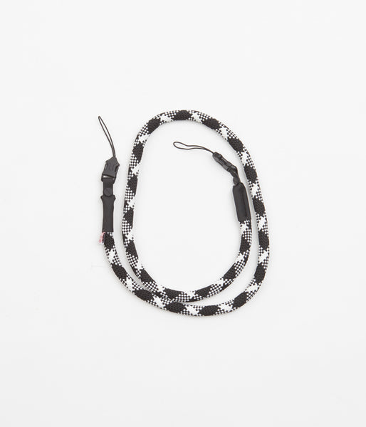 Topo Designs Camera Strap - Black / White | Flatspot