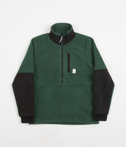 Topo Designs Mountain Pullover Fleece - Forest | Flatspot