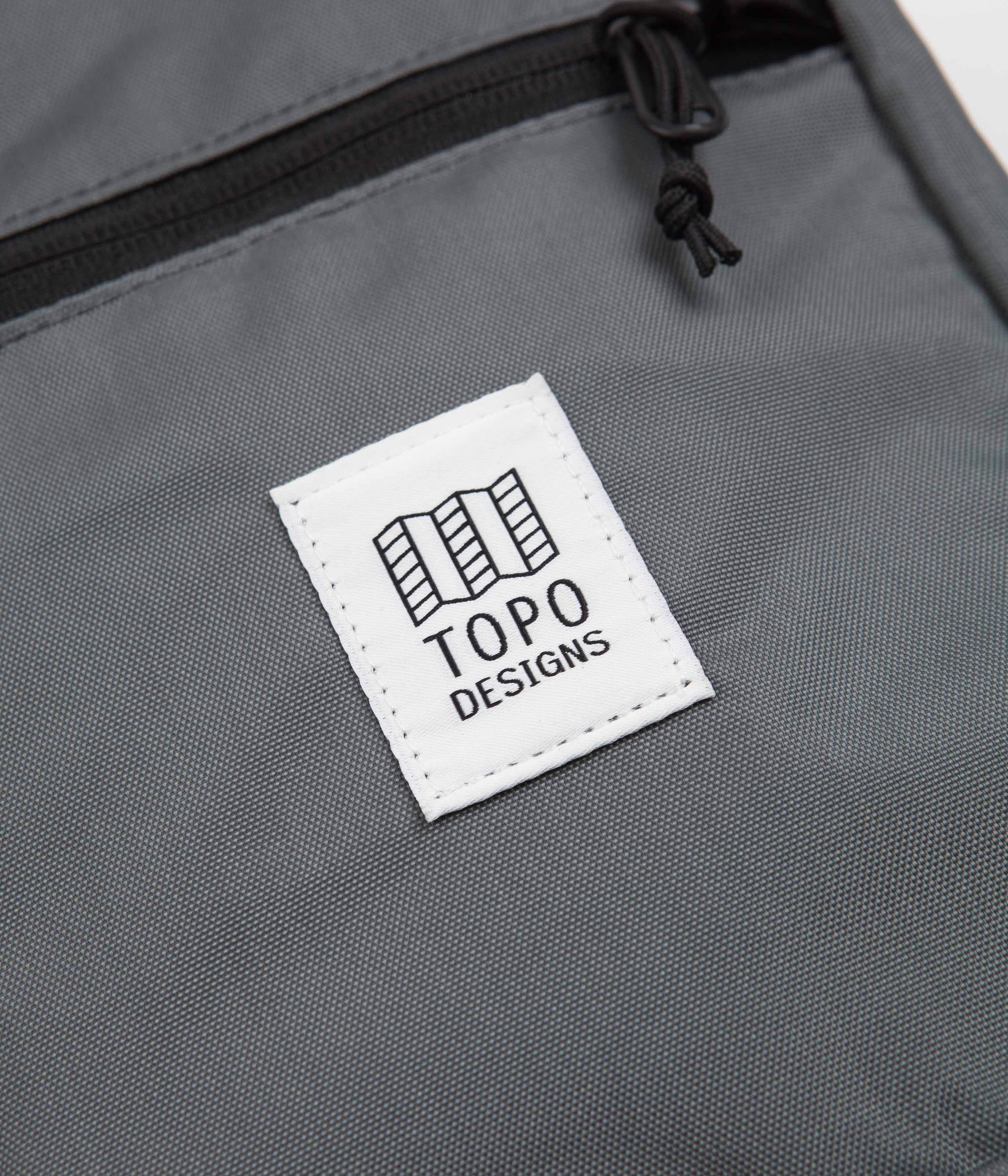 Topo Designs Tech Case - Charcoal | Flatspot