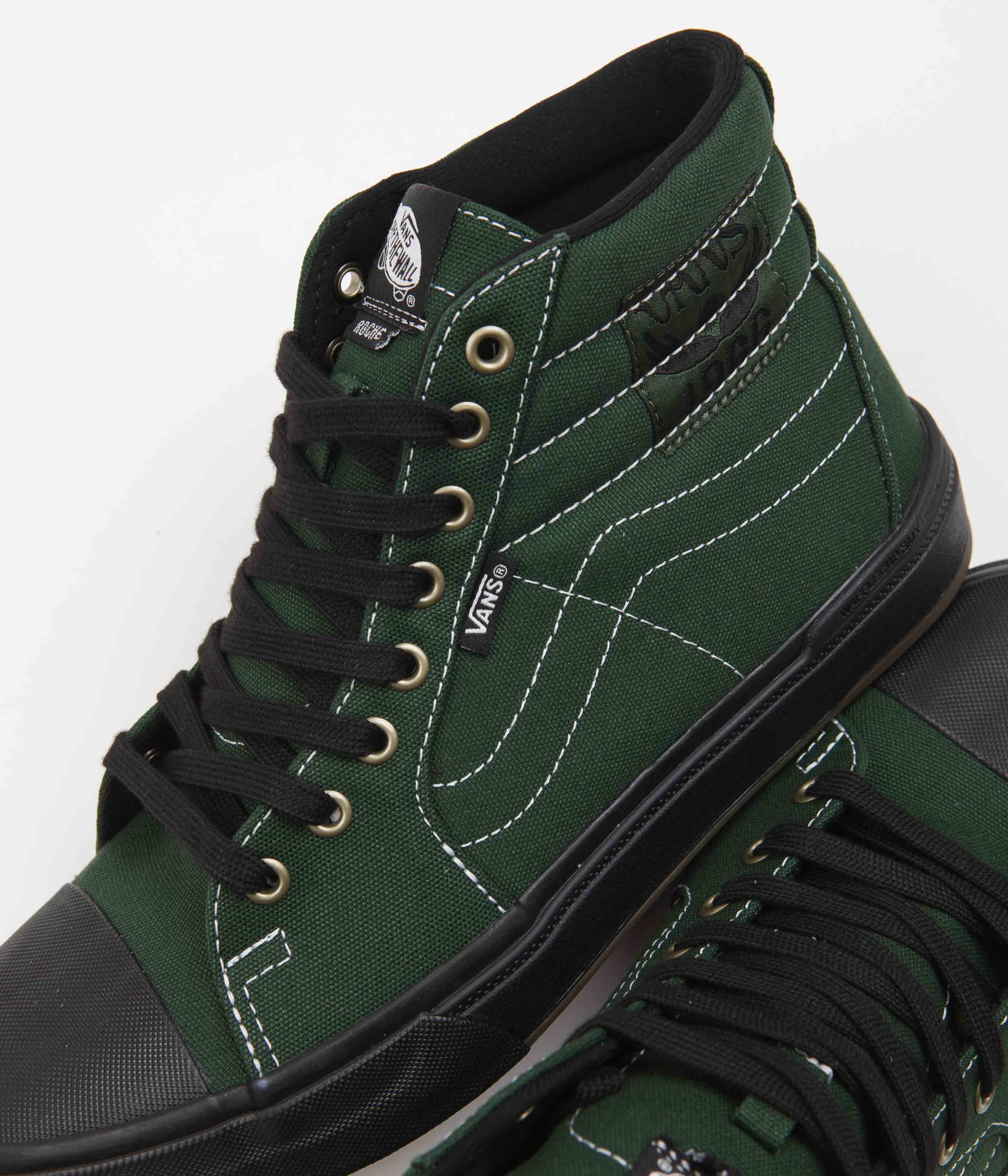 Vans BMX SK8-Hi 238 Shoes - (Dakota Roche) Green / Black | Flatspot