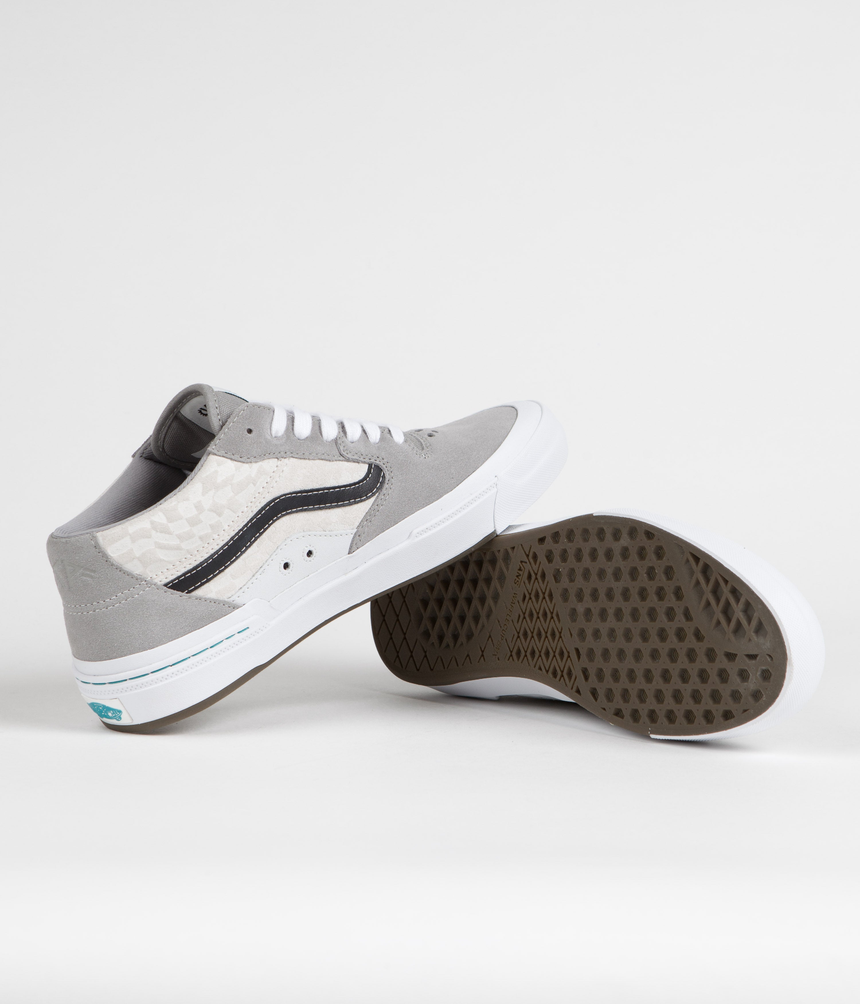 Vans BMX Style 114 Shoes - (Peraza) Grey / White | Flatspot