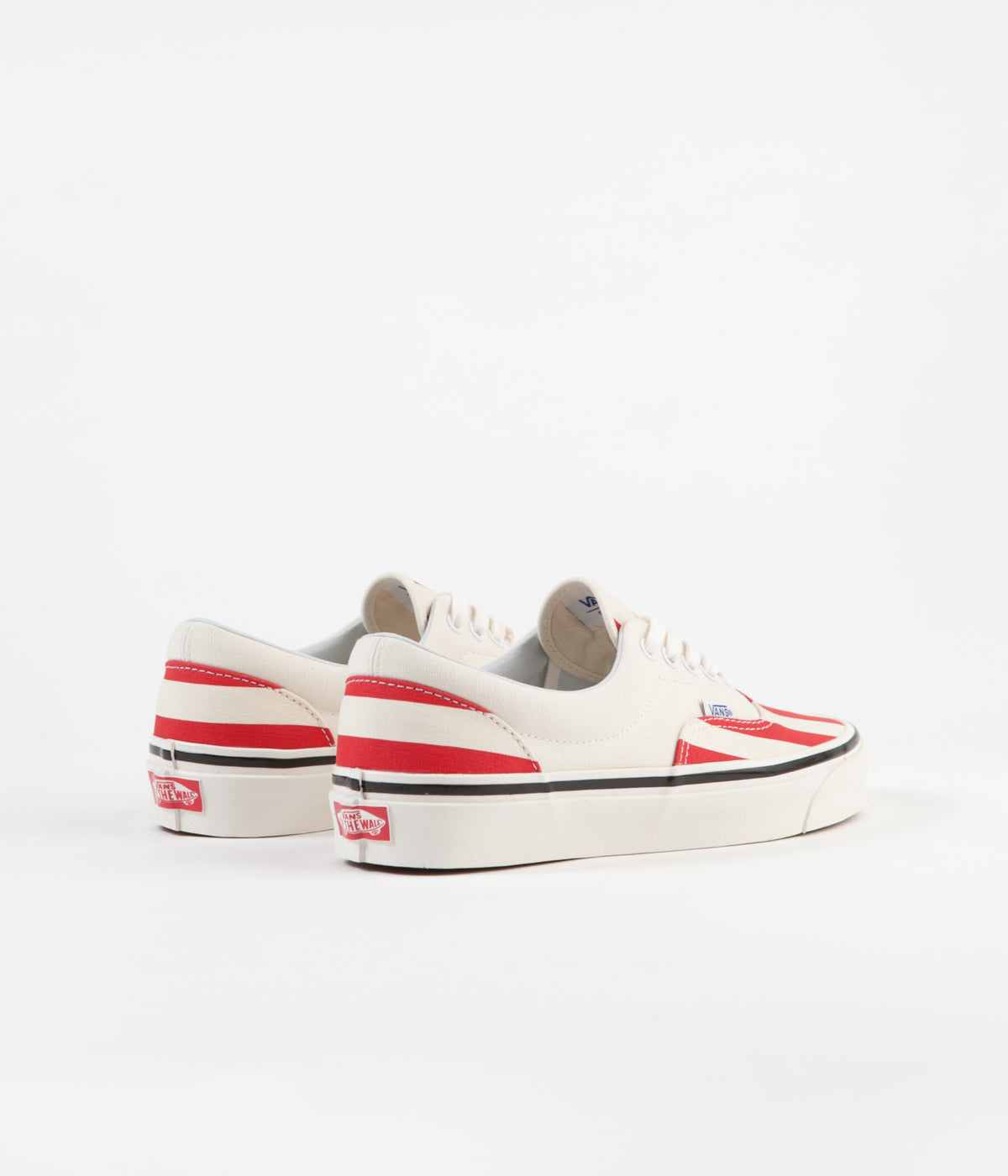 Vans Era 95 DX Anaheim Factory Shoes OG White OG Red Big Stripes Flatspot