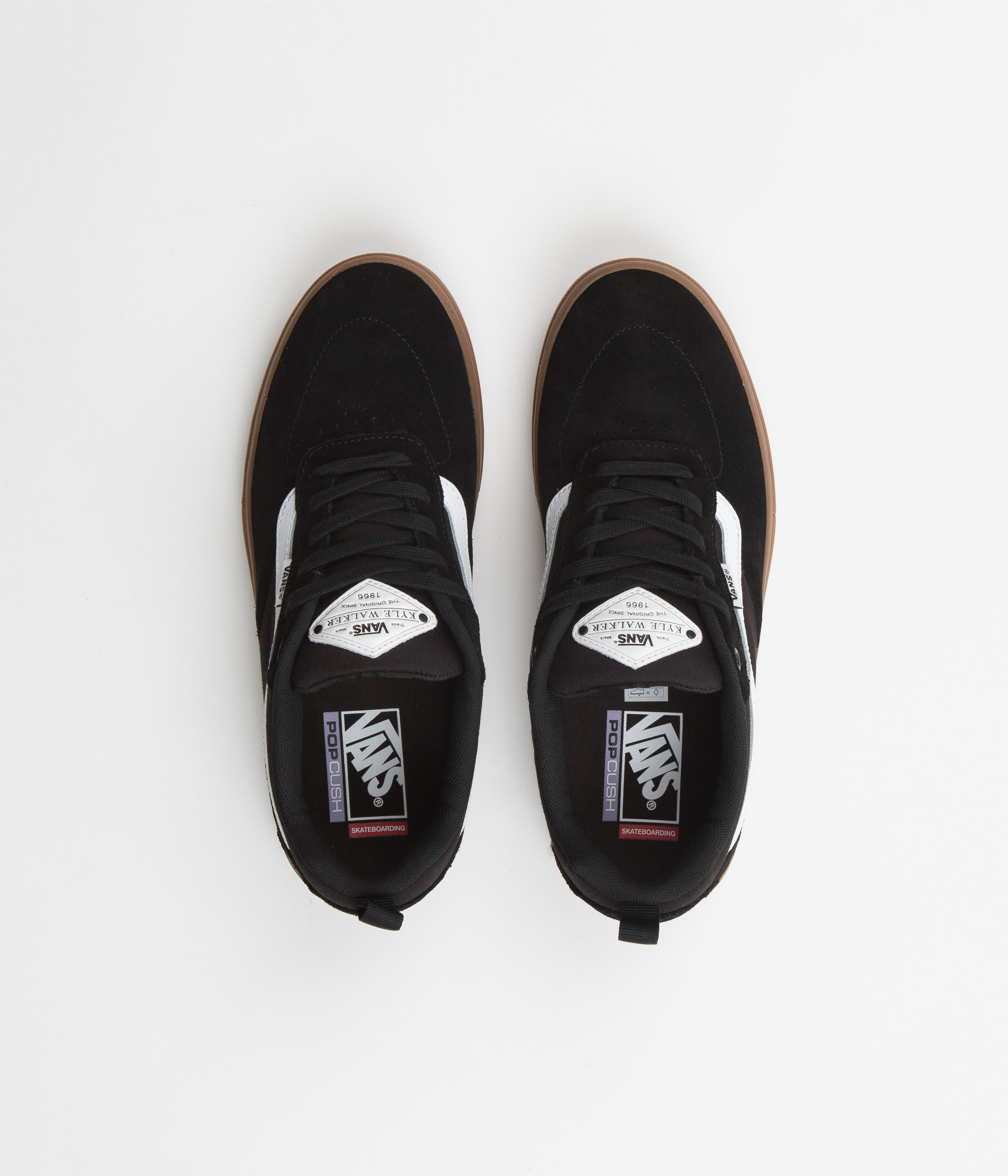 Vans Kyle Walker Pro Shoes - Black / Gum / White | Flatspot