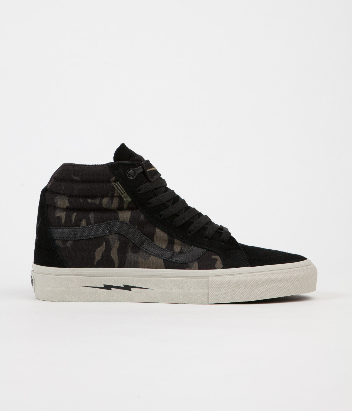 Vans Sk8-Hi Notchback (Defcon) Shoes - Black MultiCam | Flatspot