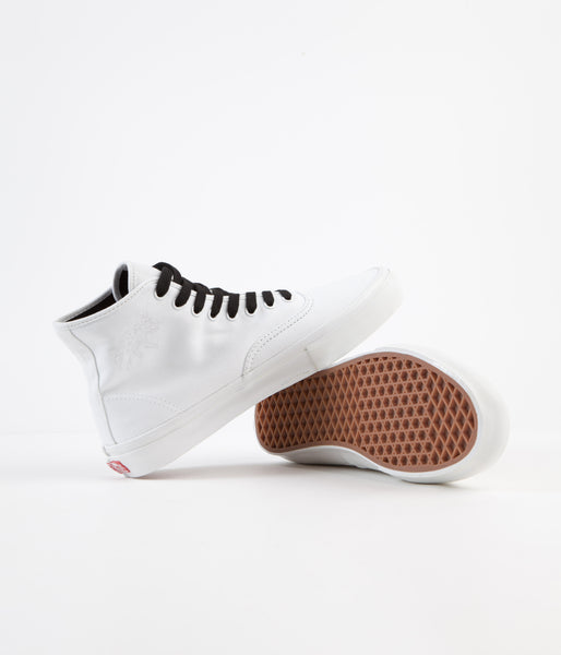 Vans Skate Authentic High LTD Shoes - (Andrew Allen) White / Hockey ...