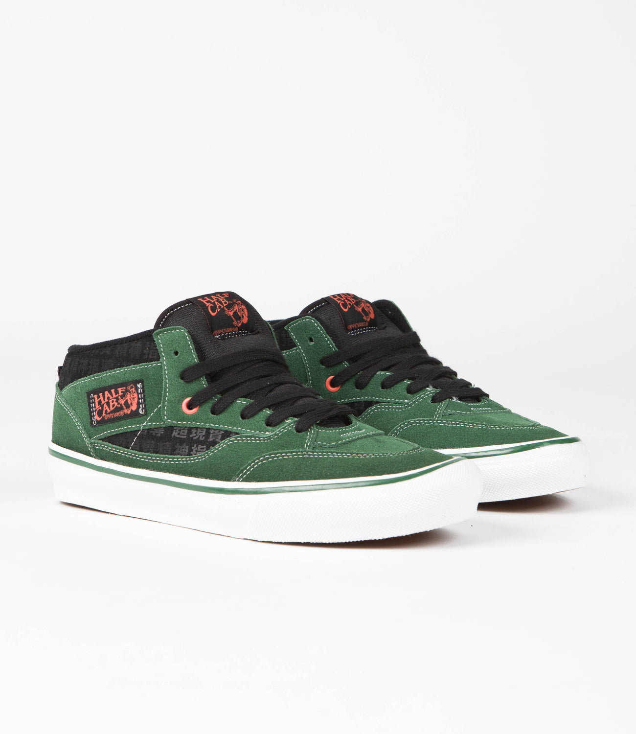 Vans Skate Half Cab 92 VCU Shoes - (Sci Fi Fantasy) Green | Flatspot